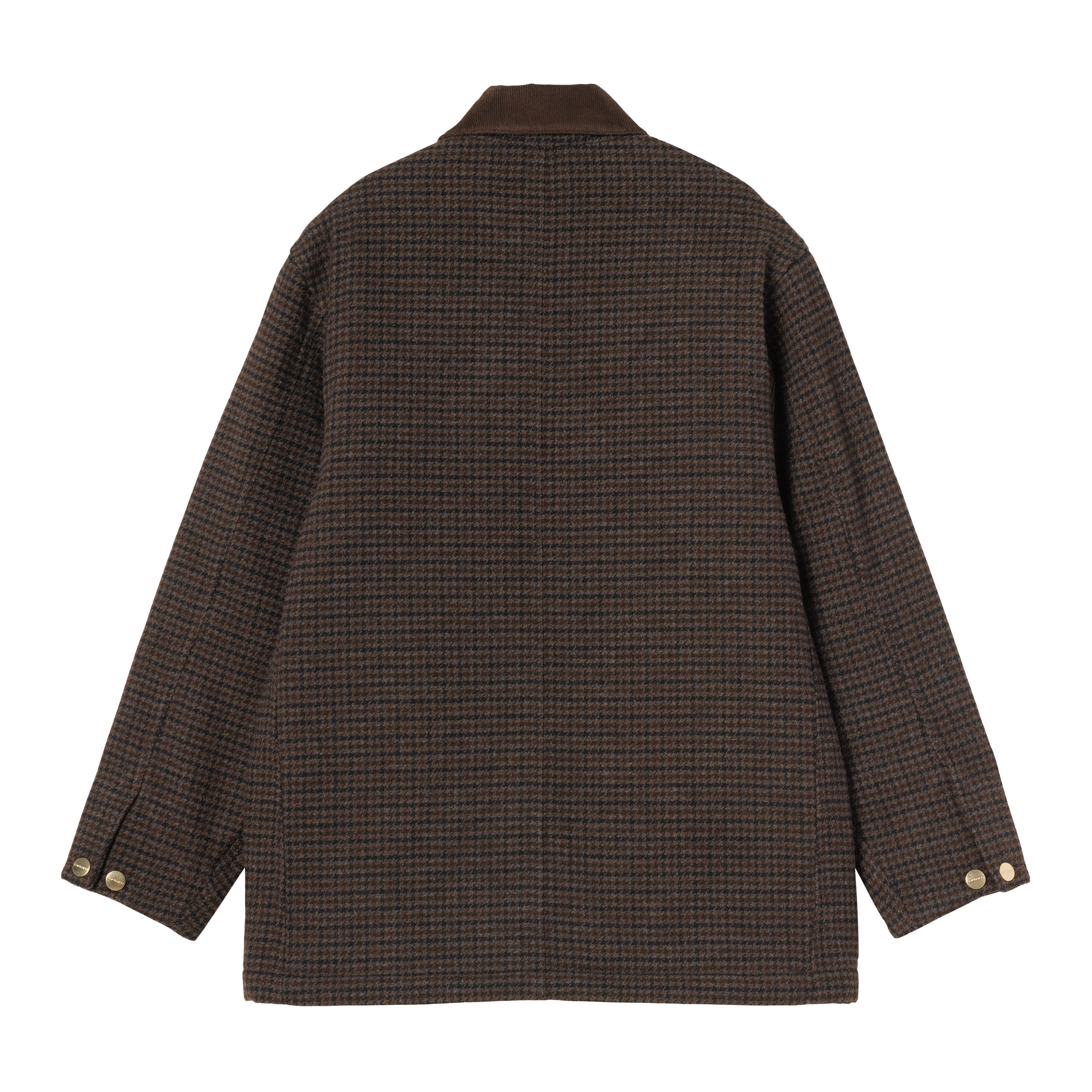 Carhartt WIP Lowis Chore Coat, Lowis Houndstooth, Vitola Heather ...