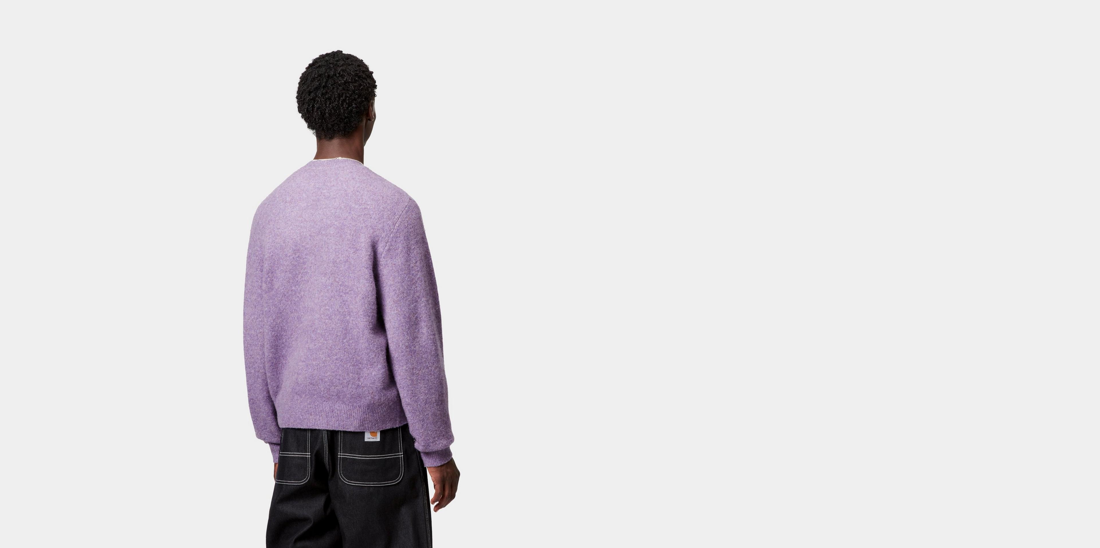 Carhartt WIP Curtis Sweater, Tangled Phlox | Official Online Store