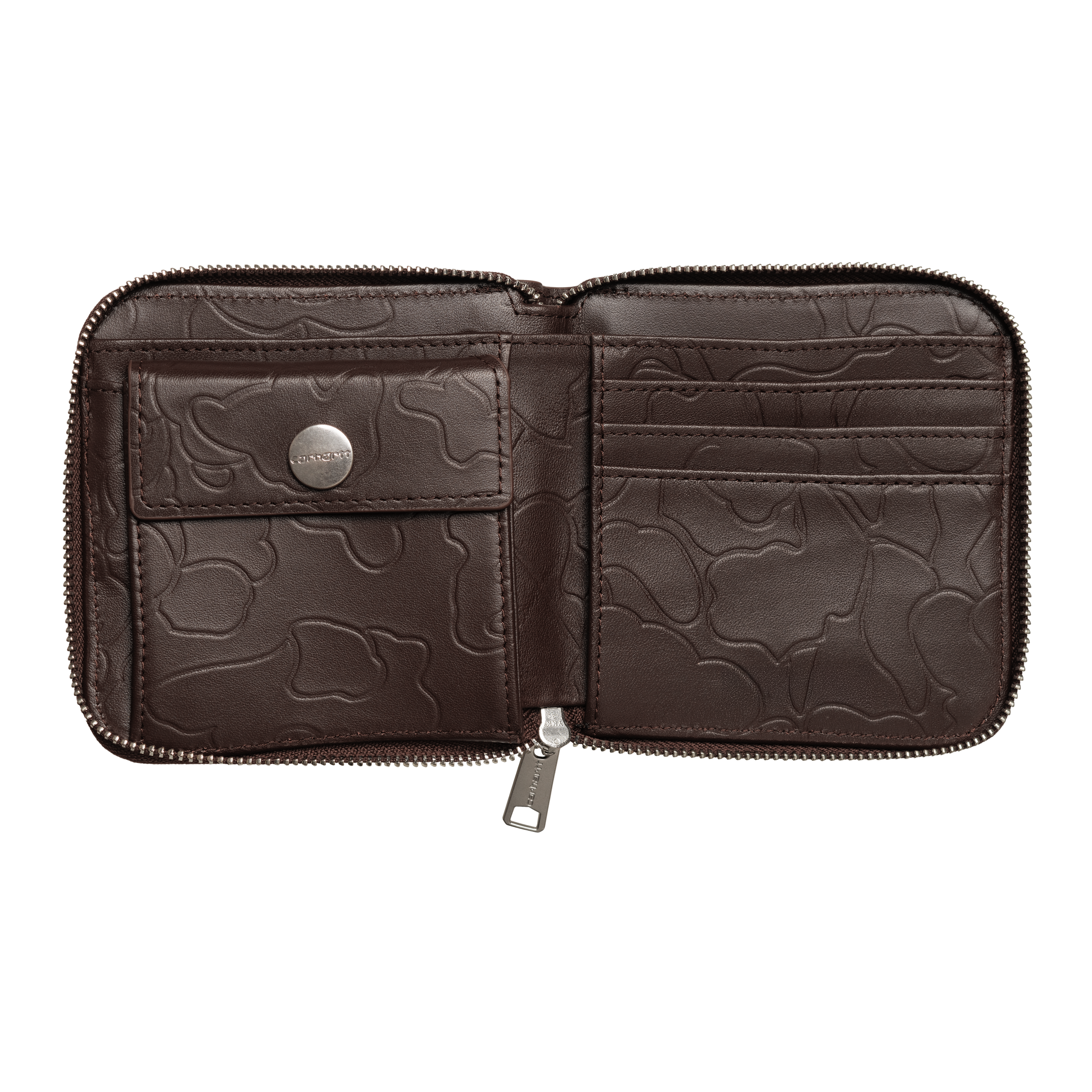 Carhartt WIP Camo Duck Wallet, Palisander / Silver | Official Online Store