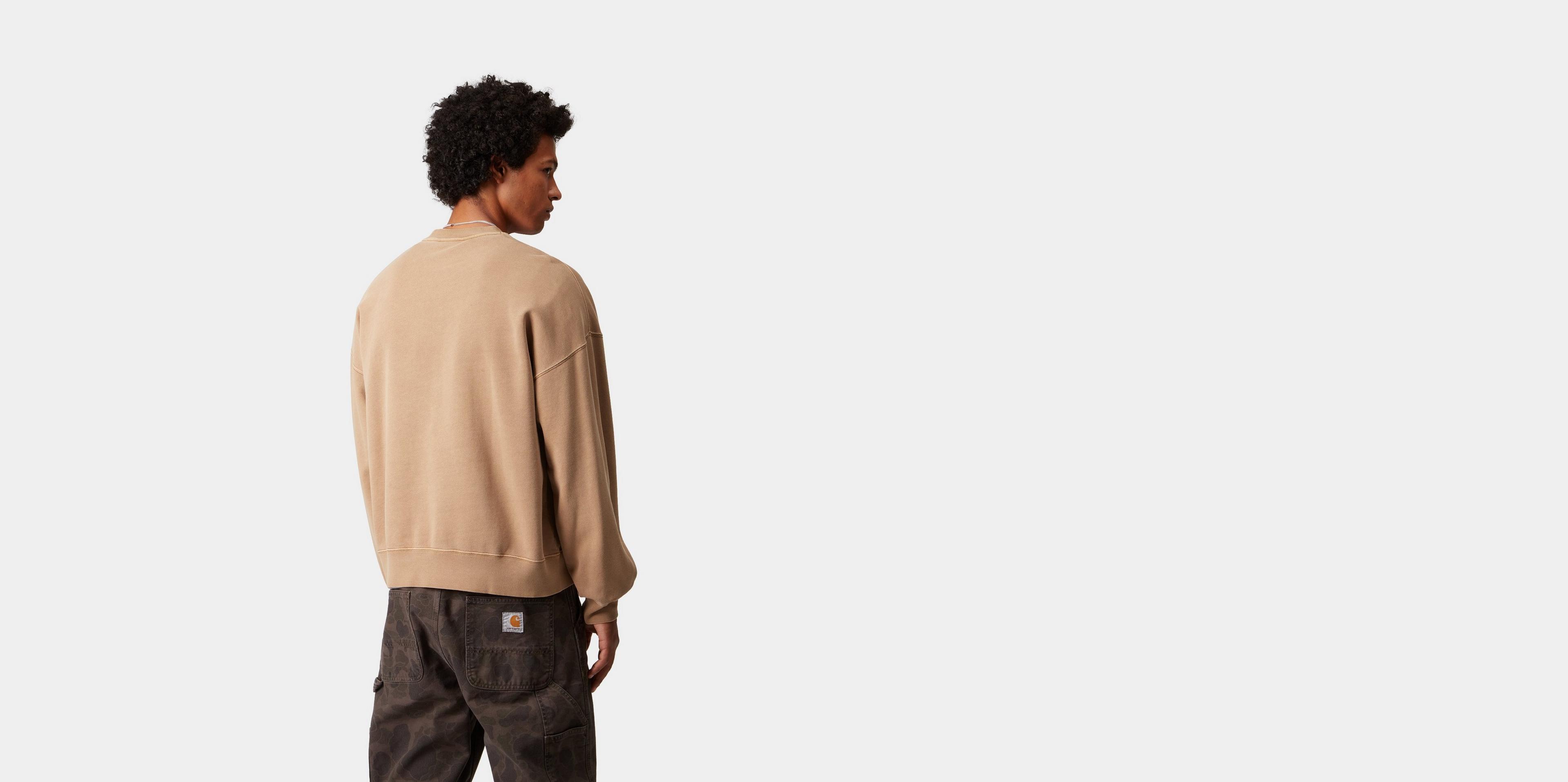 Carhartt WIP Benton Sweatshirt, Peanut | Boutique en ligne officielle