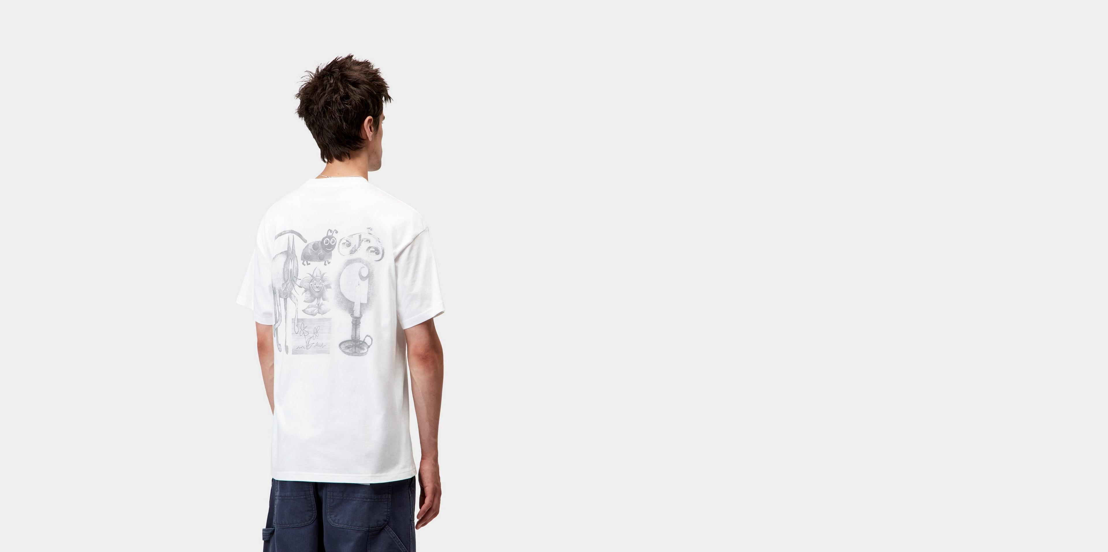 Carhartt WIP S/S Okniceok 01 T-Shirt, White | Official Online Store