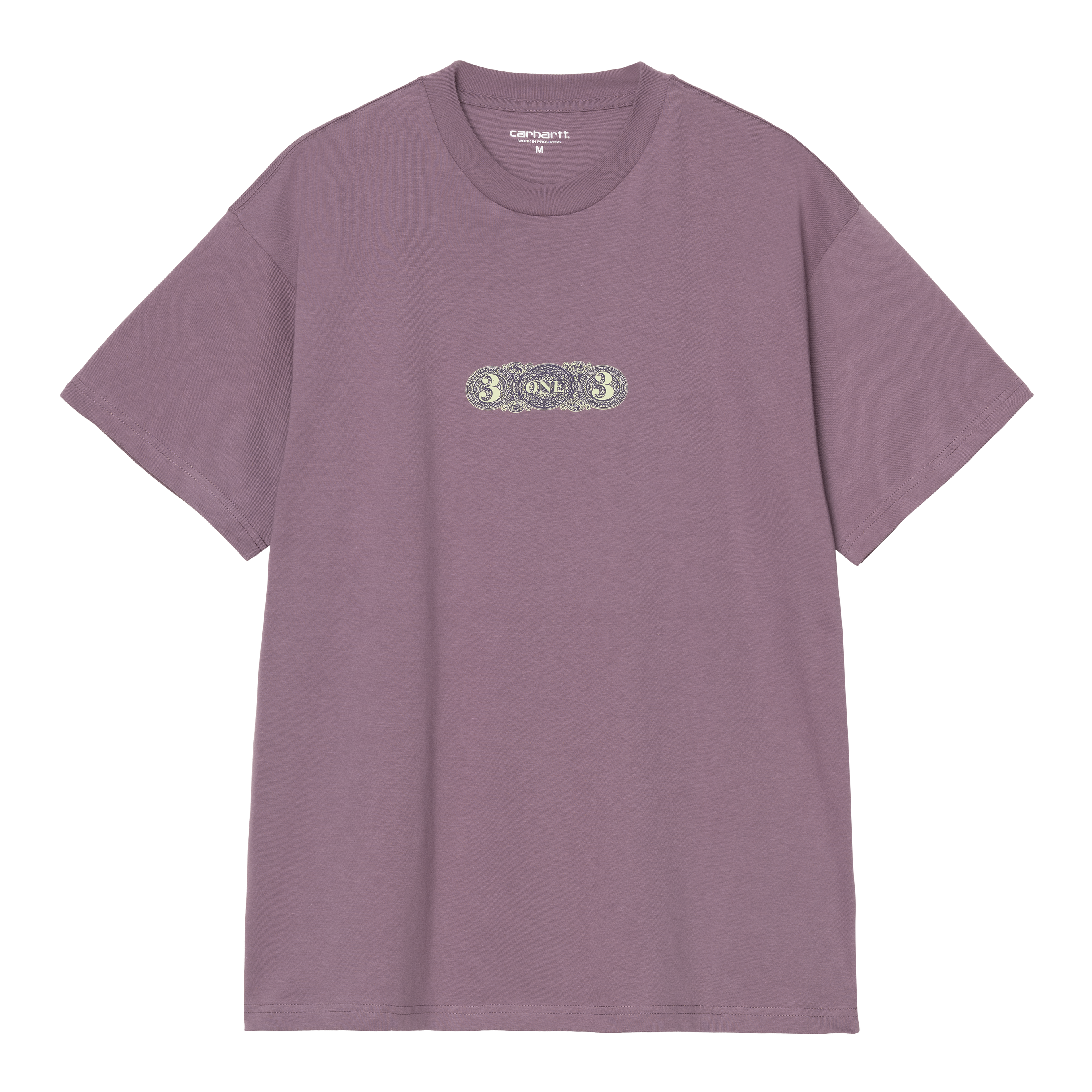 Carhartt WIP S/S 3 One 3 T-Shirt, Phlox | Official Online Store