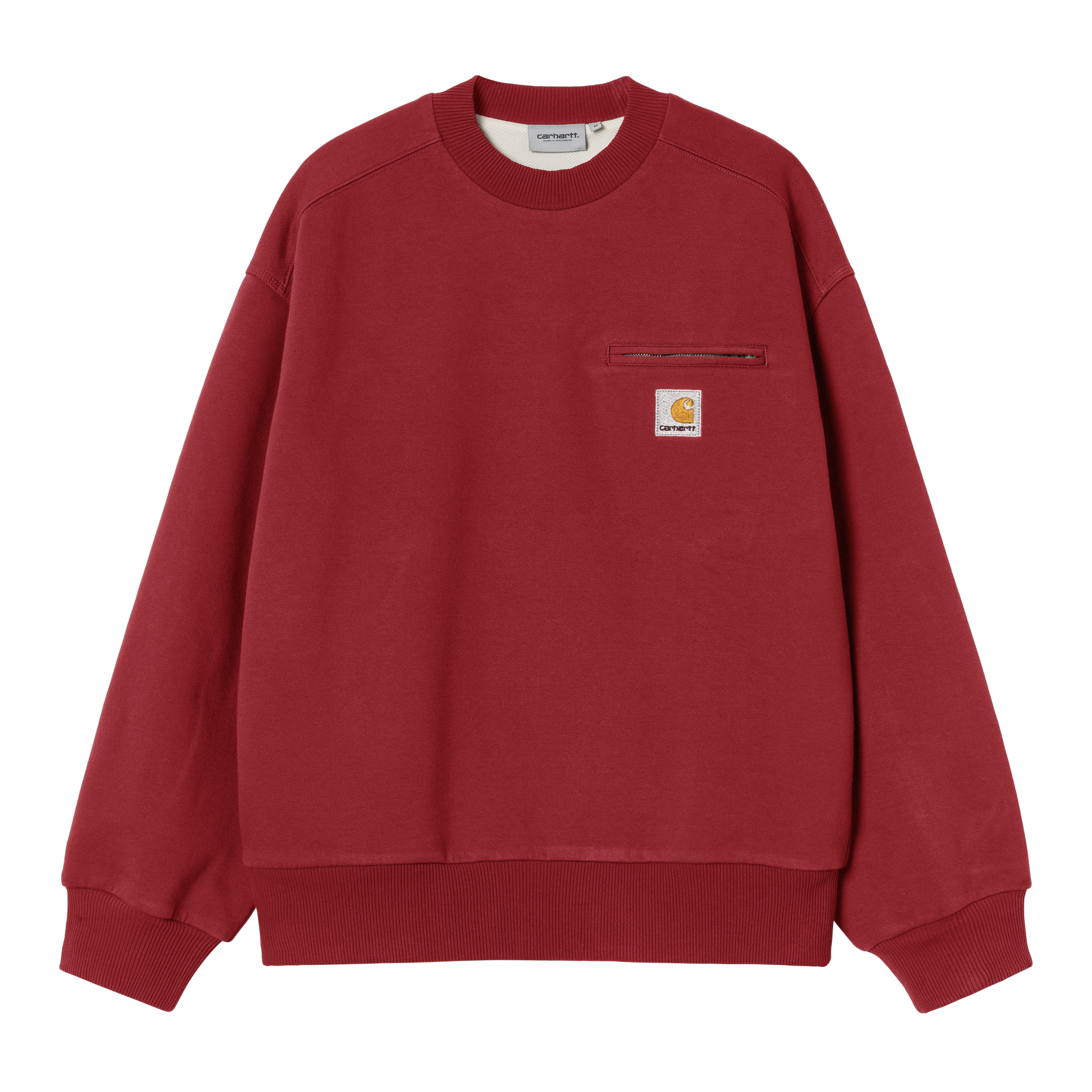 Carhartt WIP Detroit Sweatshirt, Scarlet | Official Online Store