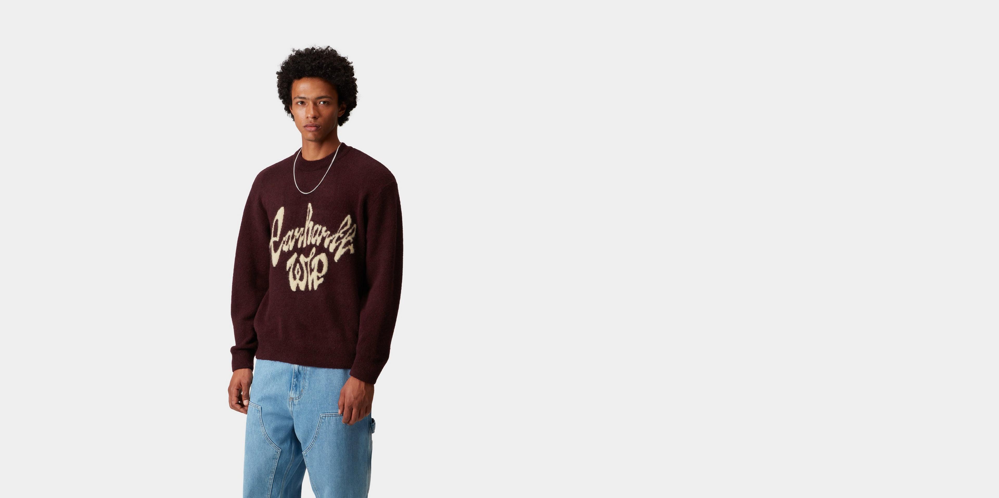 Carhartt WIP Chedda Sweater, Rondo / Air Yellow | Negozio online ufficiale