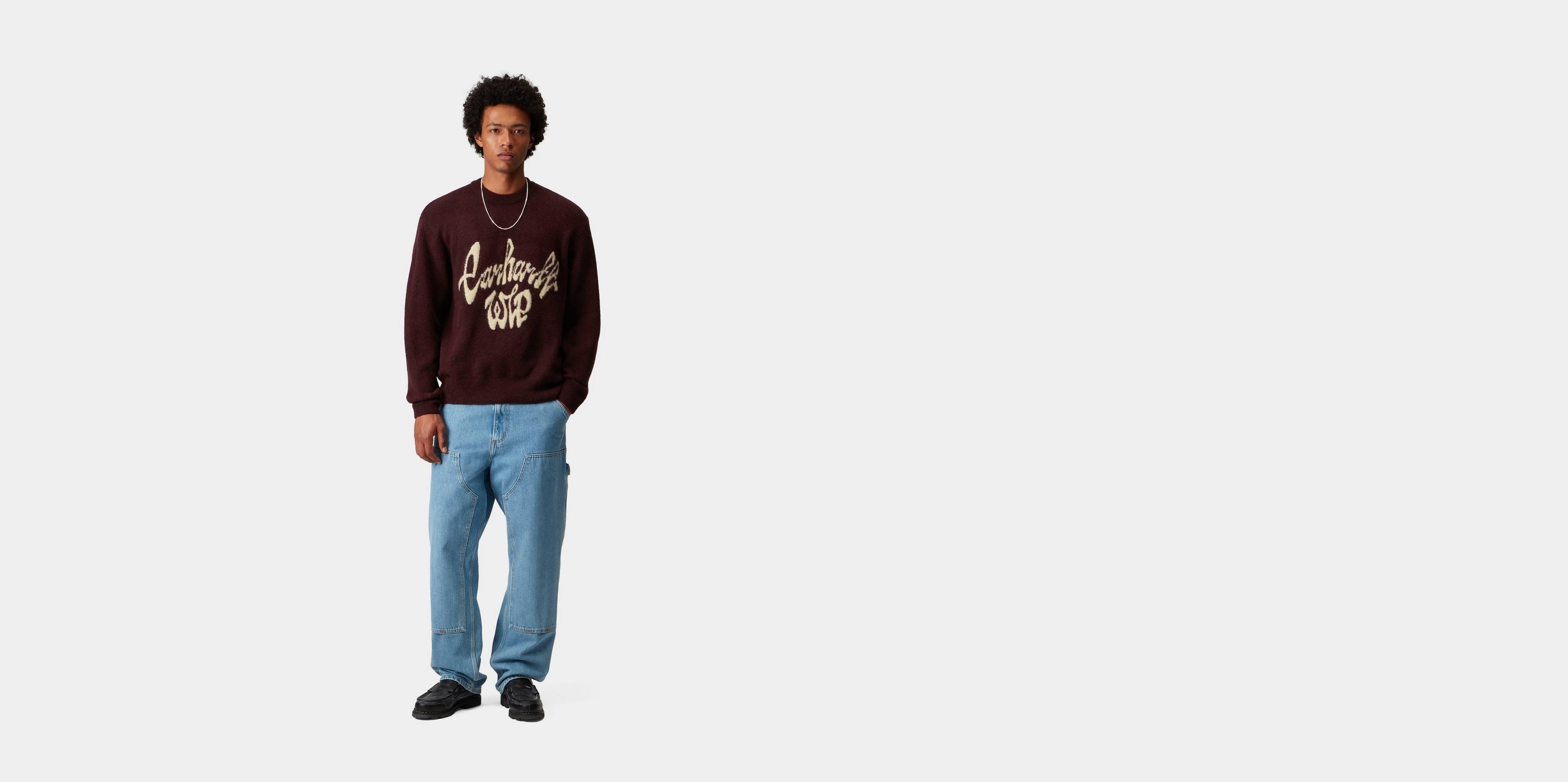 Carhartt WIP Chedda Sweater, Rondo / Air Yellow | Official Online Store