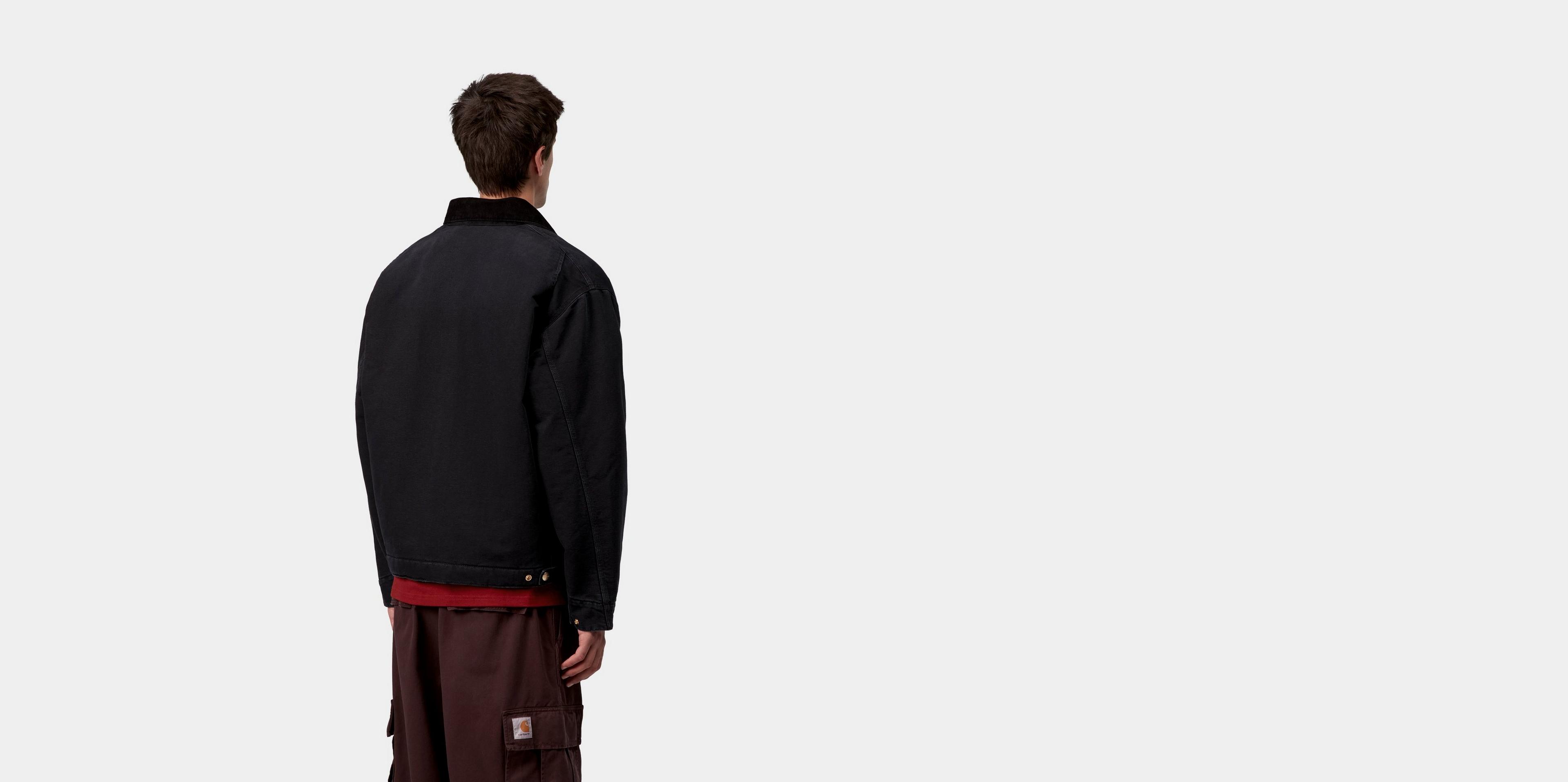 Carhartt WIP OG Detroit Jacket, Black / Black | Official Online Store