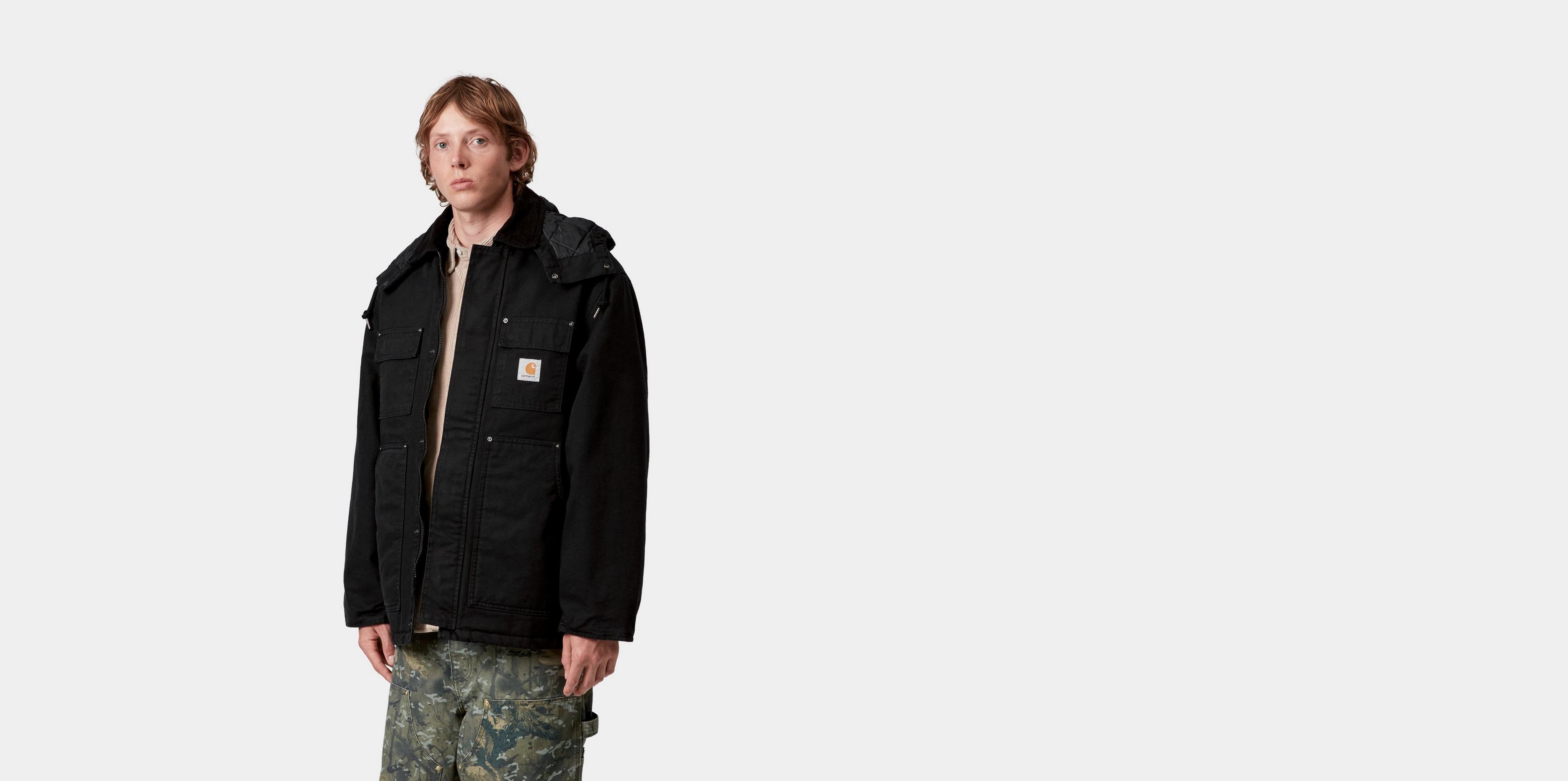 Carhartt WIP Ambel Coat, Black / Black | Official Online Store