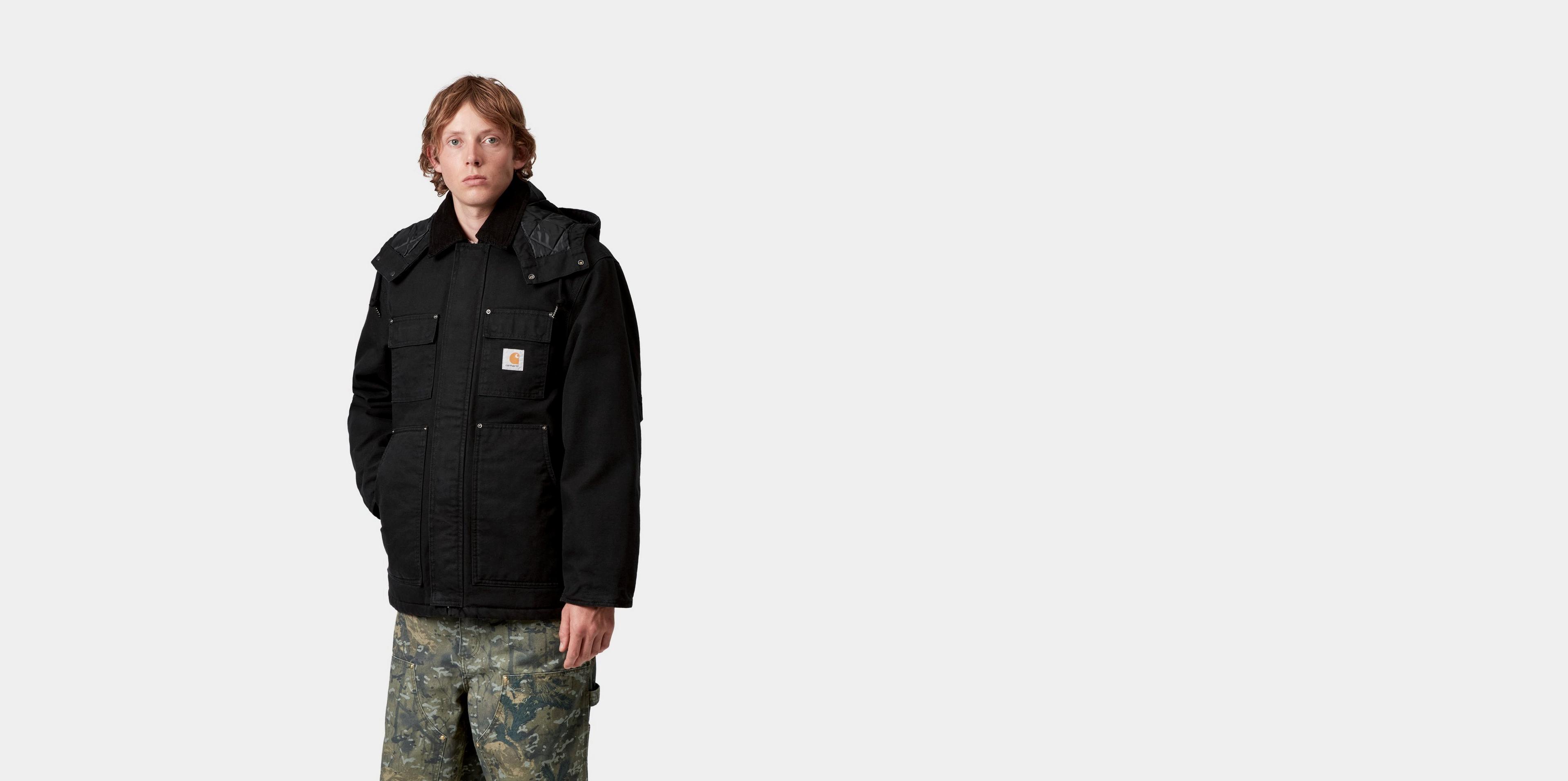 Carhartt WIP Ambel Coat, Black / Black | Official Online Store