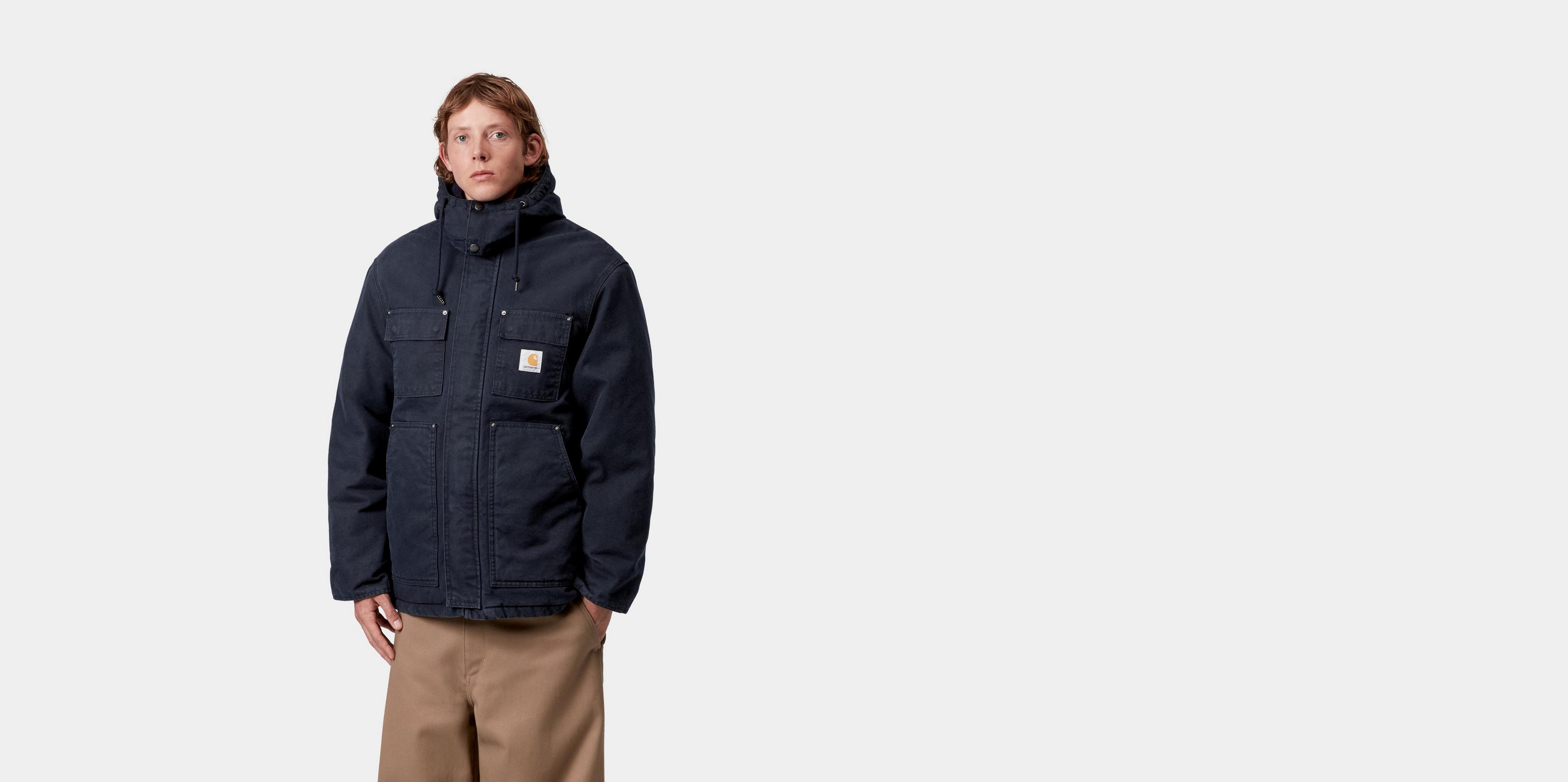 Carhartt WIP Ambel Coat, Deep Night / Deep Night | Official Online Store
