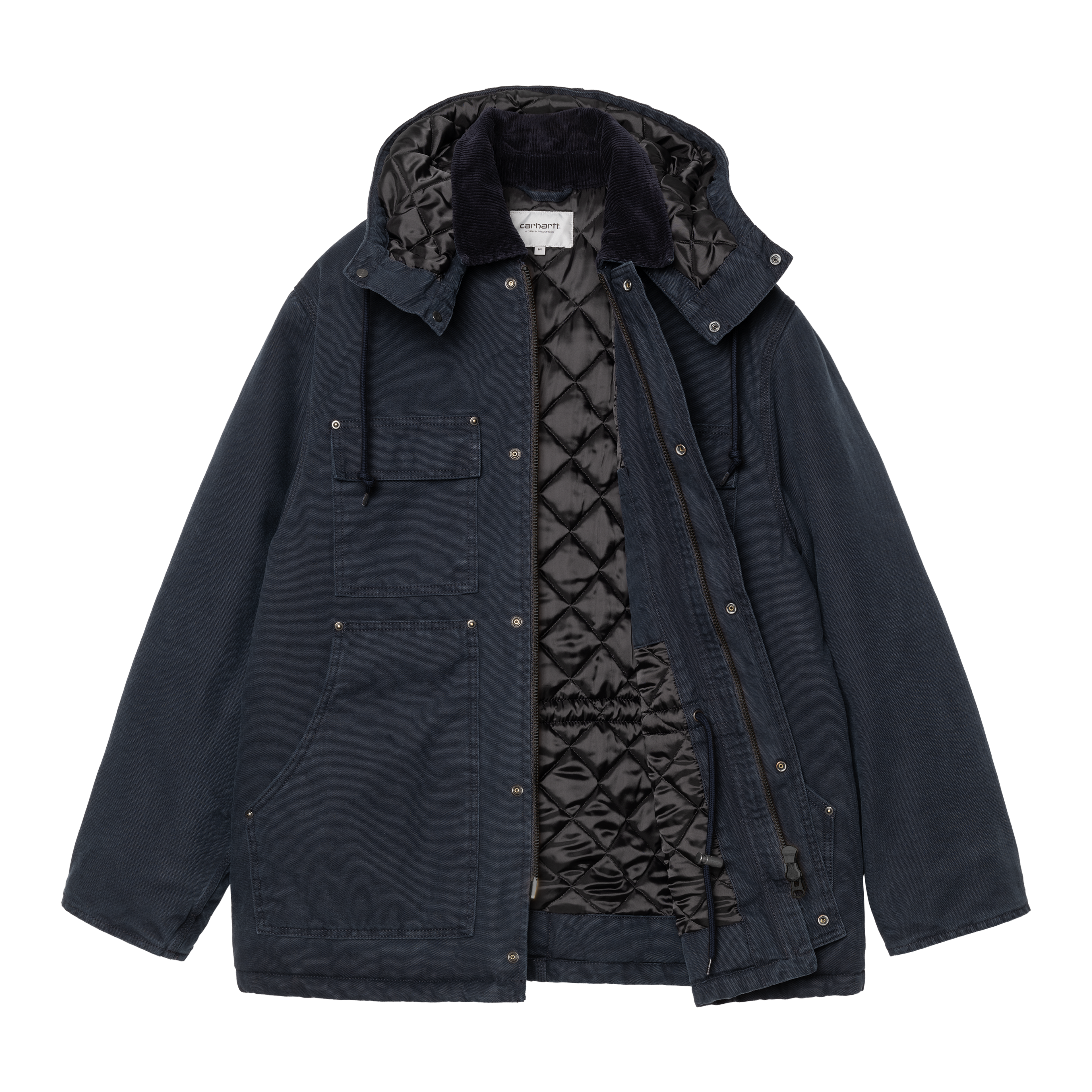 Carhartt WIP Ambel Coat, Deep Night / Deep Night | Official Online Store
