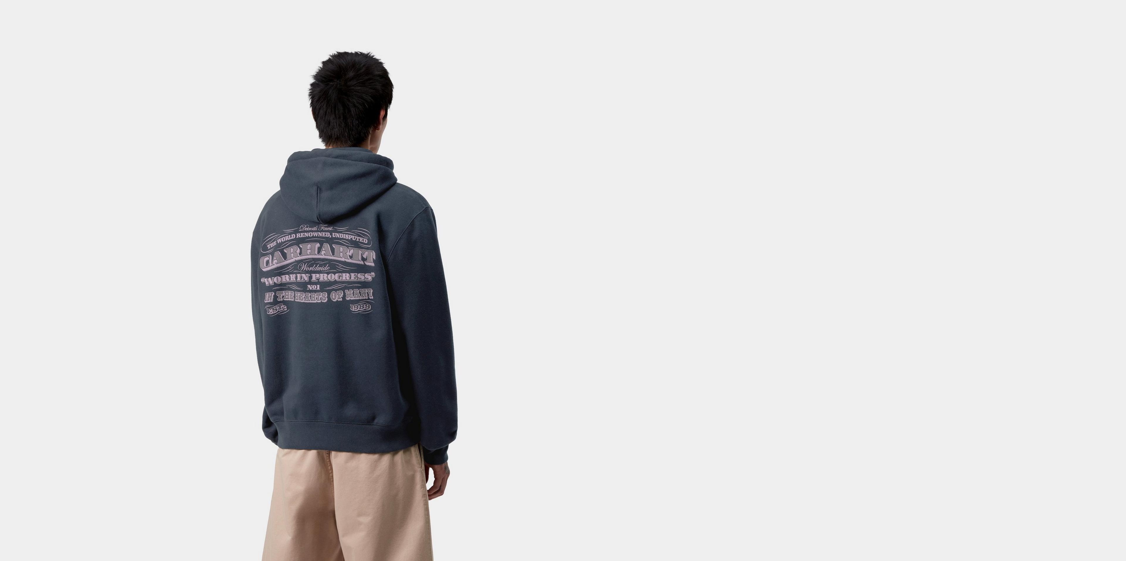 Carhartt WIP Hooded 3 One 3 Sweatshirt, Deep Night | Official Online Store