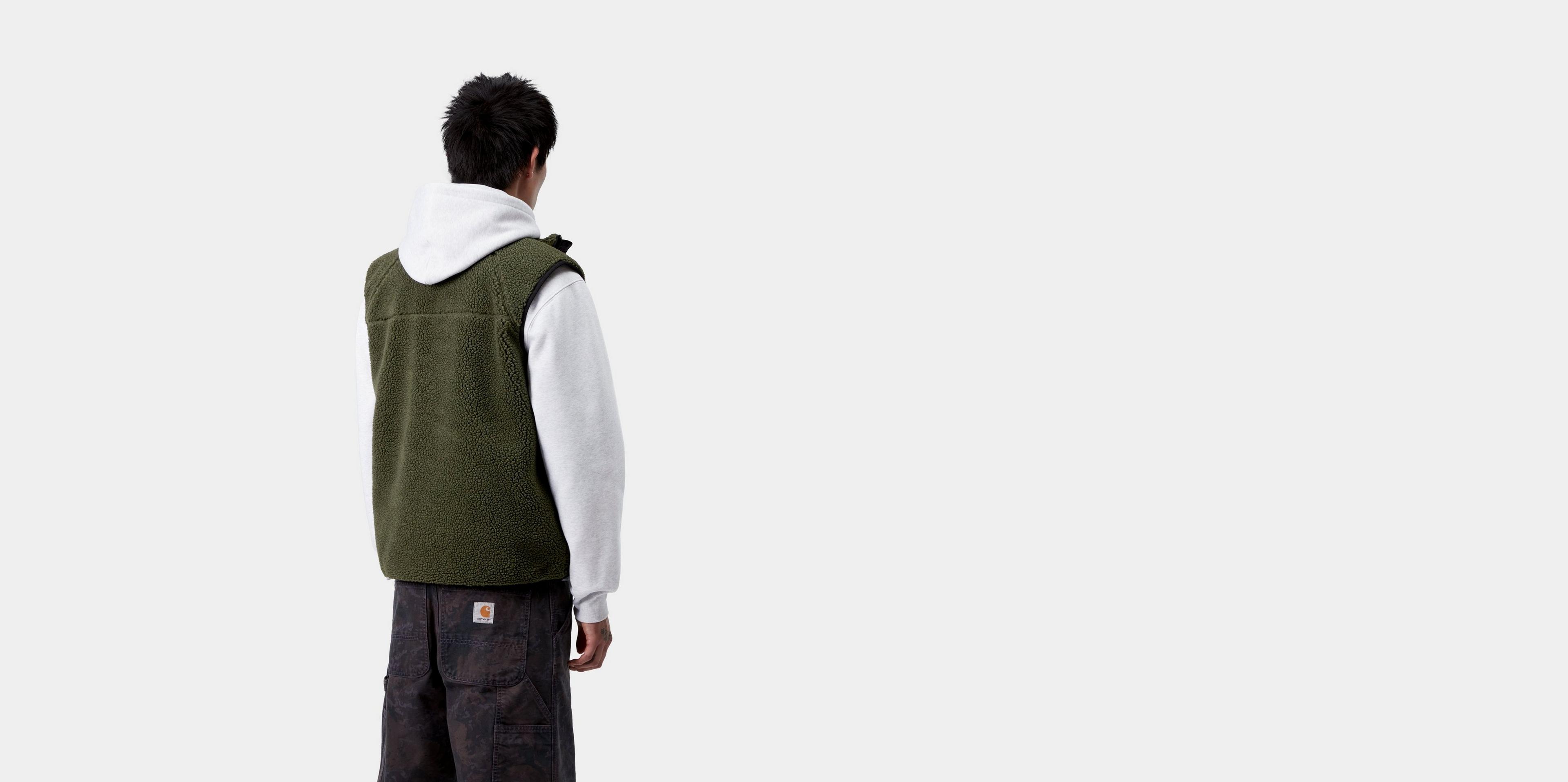 Carhartt WIP Prentis Vest Liner, Opuntia / Black | Official Online Store