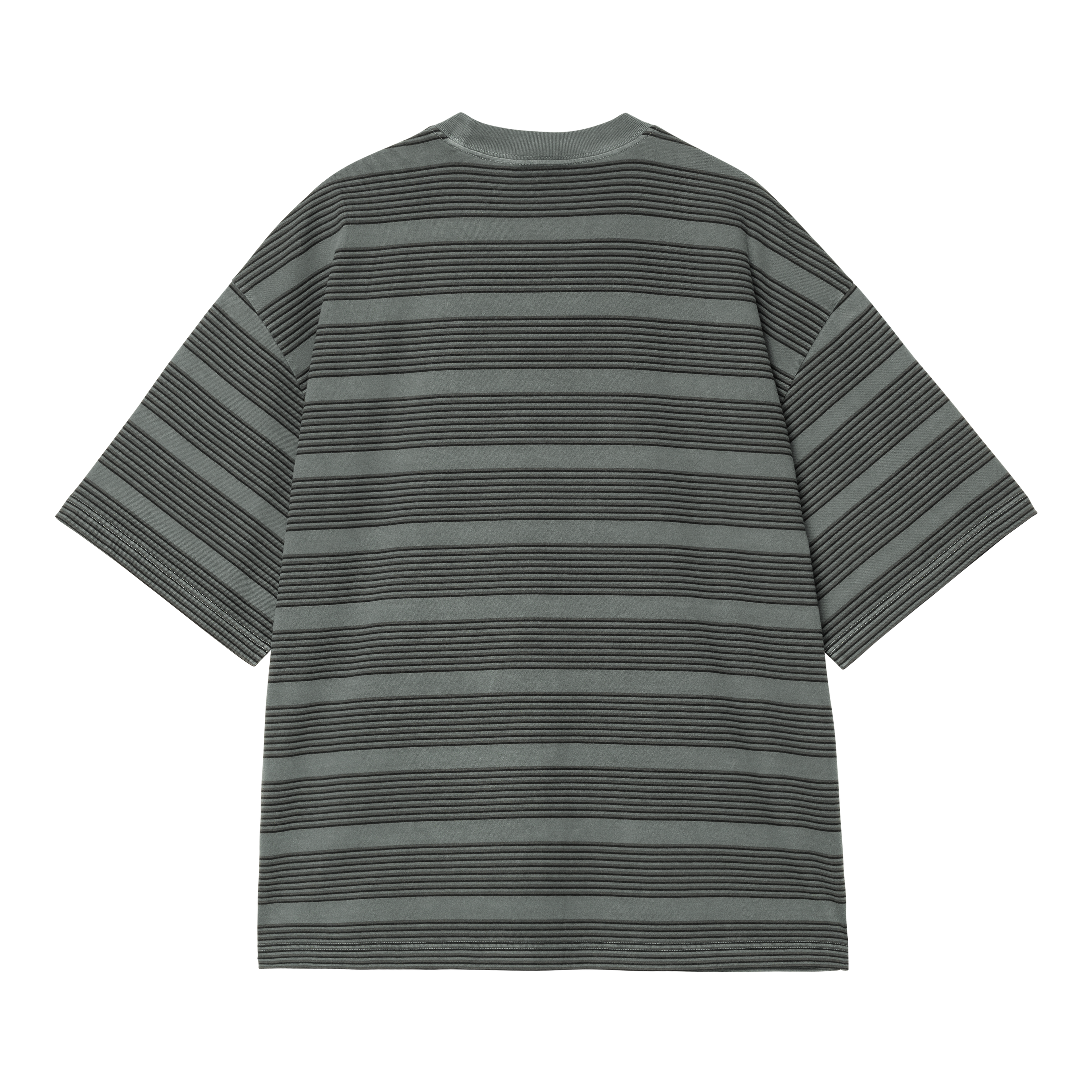 Carhartt WIP S/S Hanson T-Shirt, Hanson Stripe, Kale Green | Boutique ...