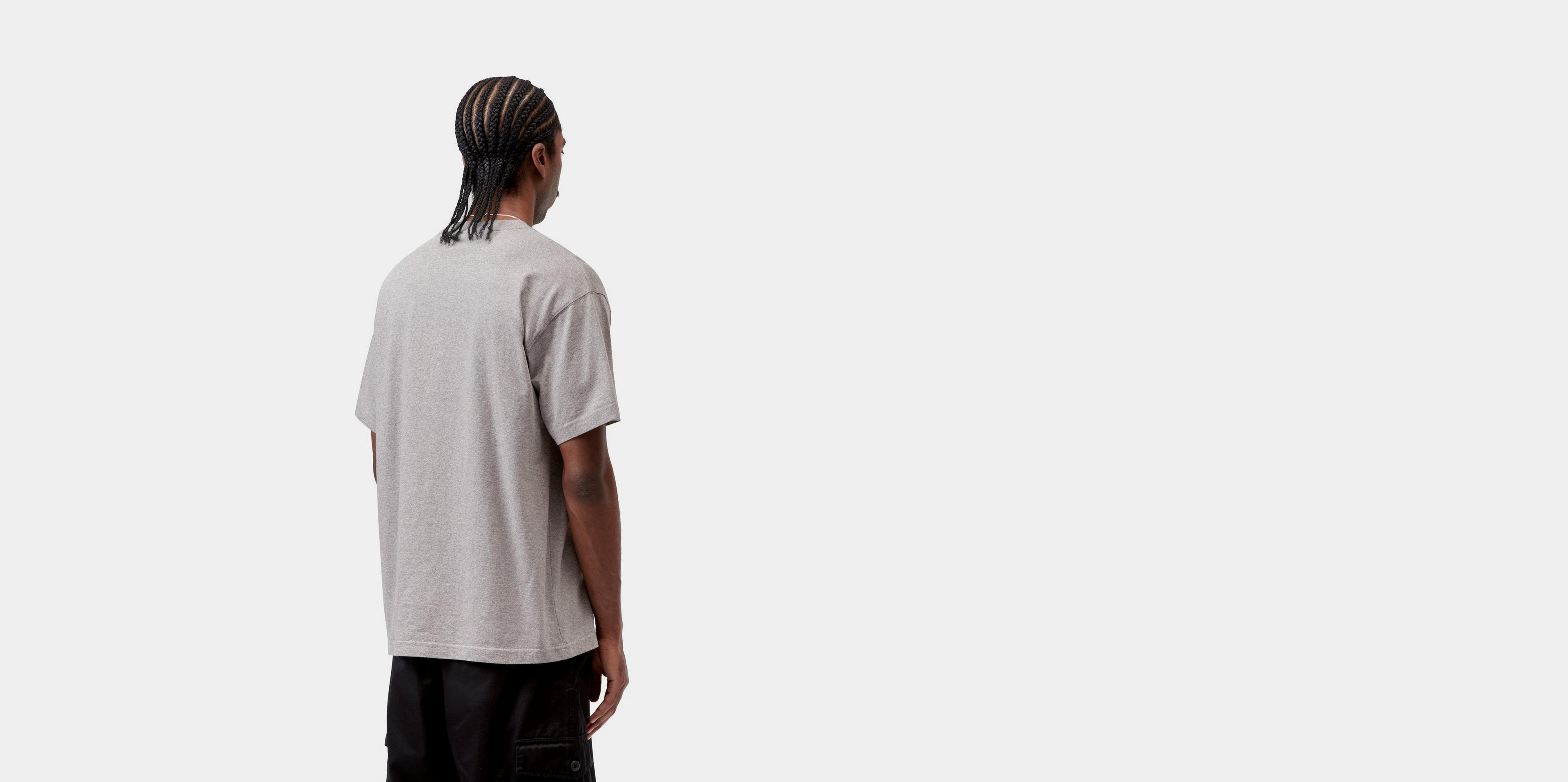 Carhartt WIP S/S Heavy Duty T-Shirt, Grey Heather | Official Online Store