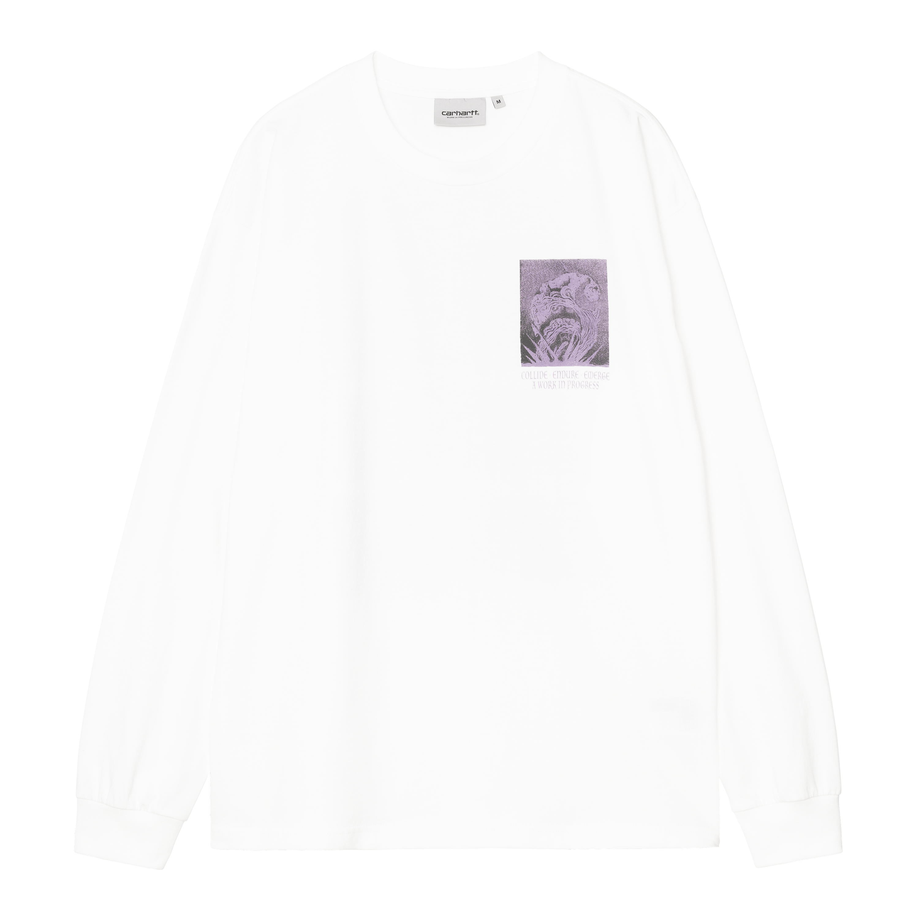 Carhartt WIP L/S Emerge T-Shirt, White | Boutique en ligne officielle