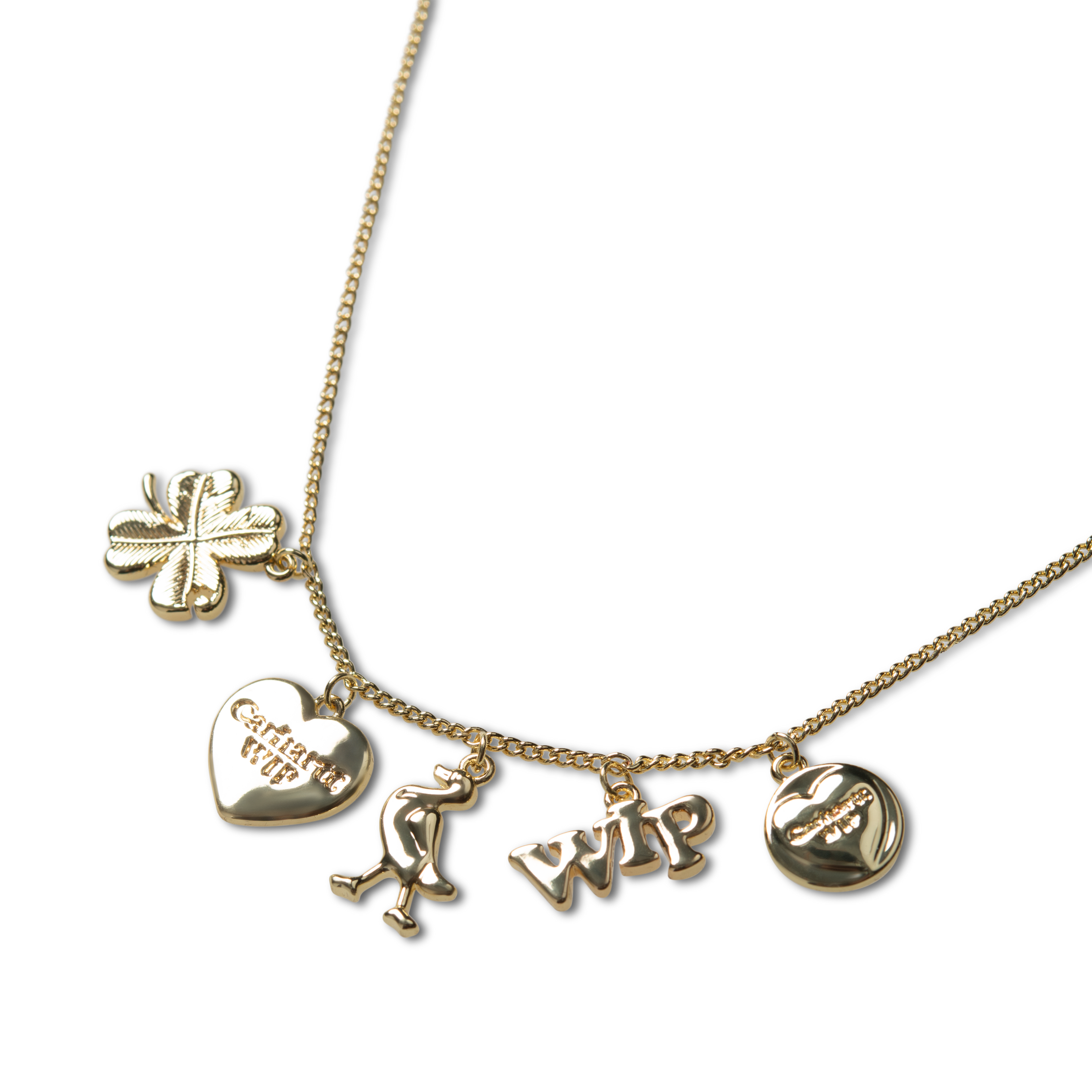 Carhartt WIP Charms Necklace, Gold | Official Online Store