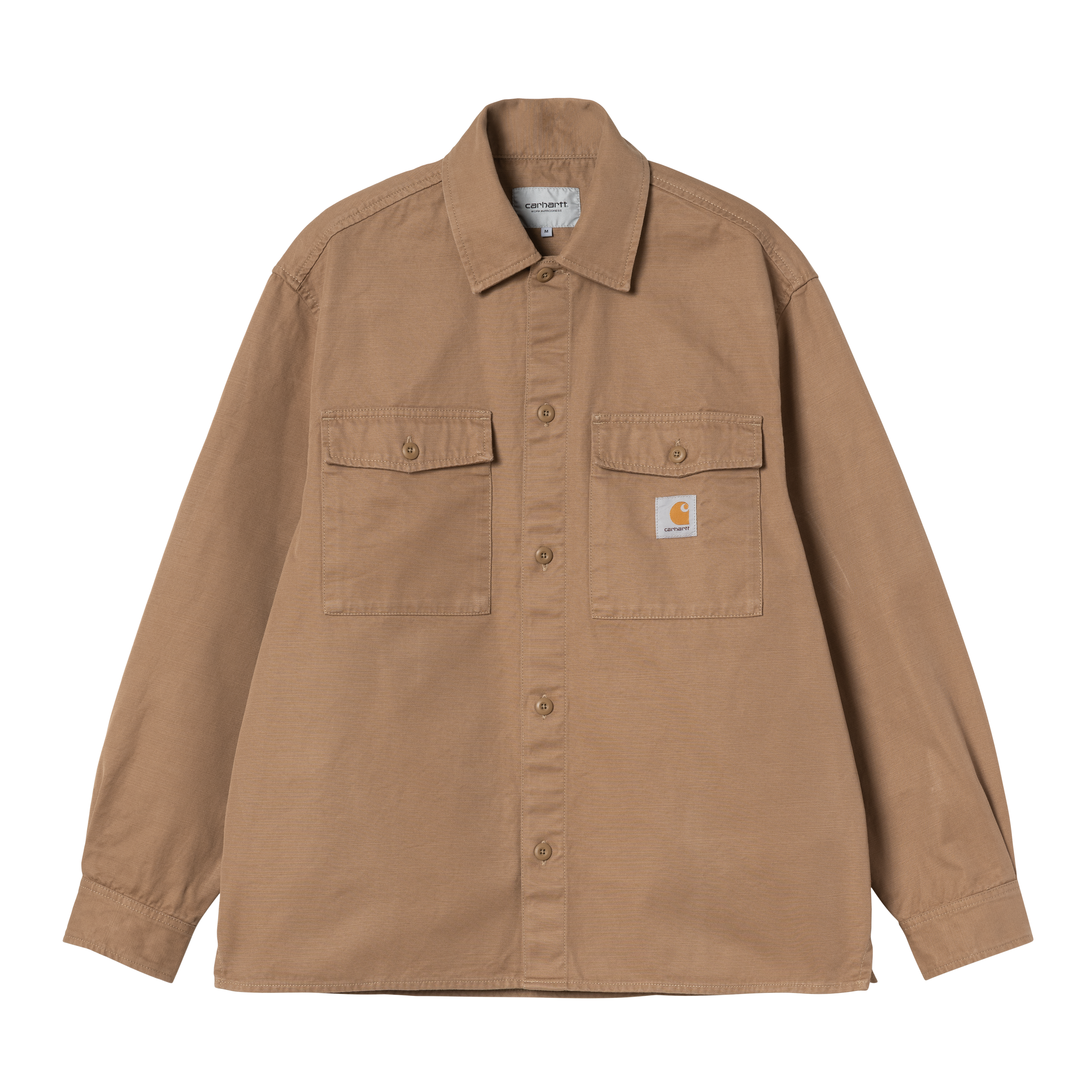 Carhartt WIP Kelly Shirt Jac, Peanut | Official Online Store