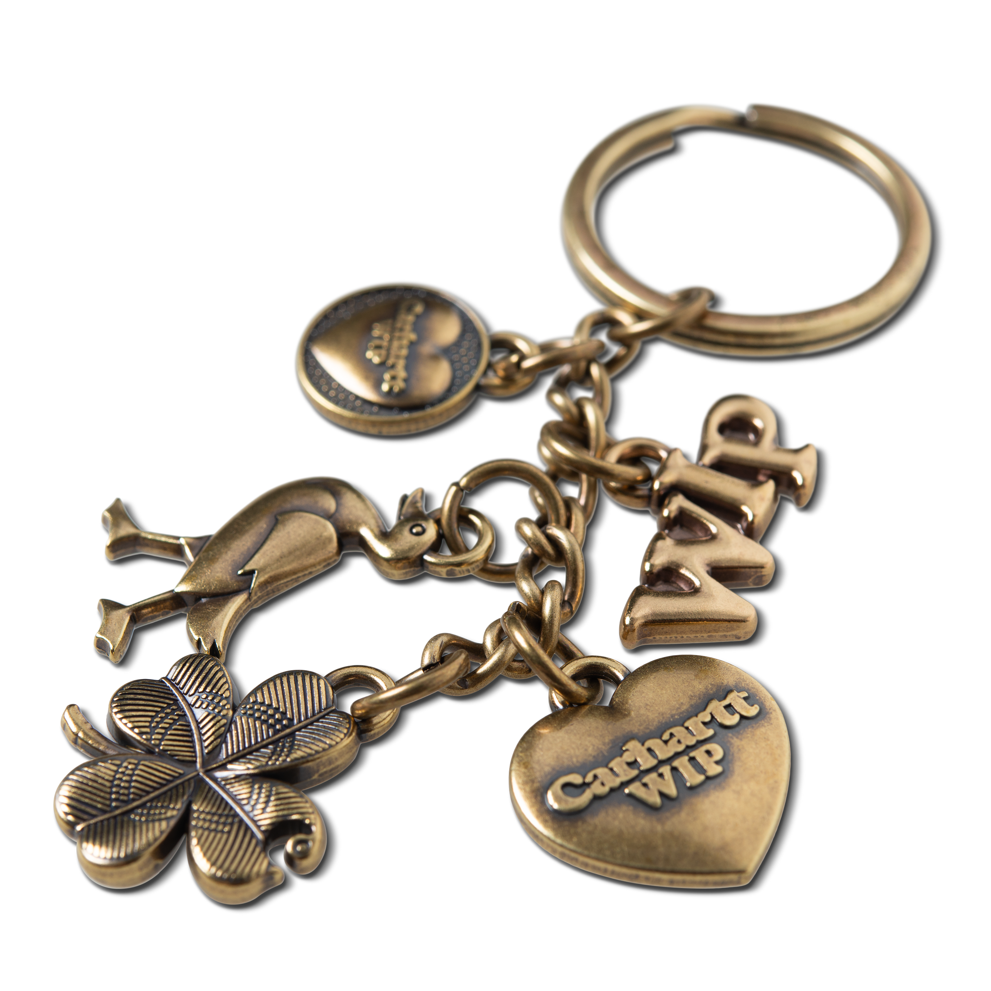 Carhartt WIP Charms Keychain, Gold | Tienda oficial en Línea