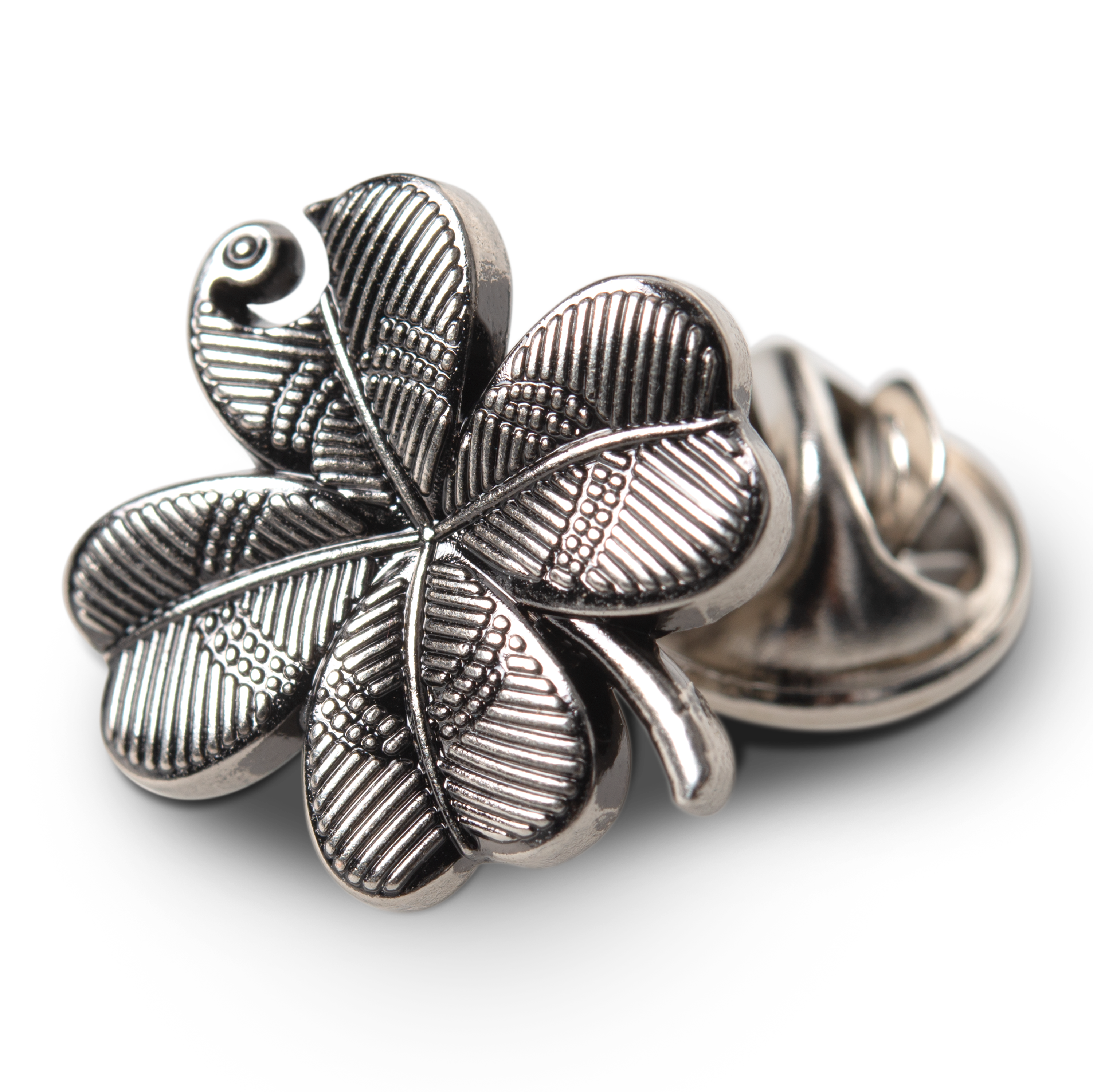 Carhartt WIP Clover Pin, Silver | Boutique en ligne officielle