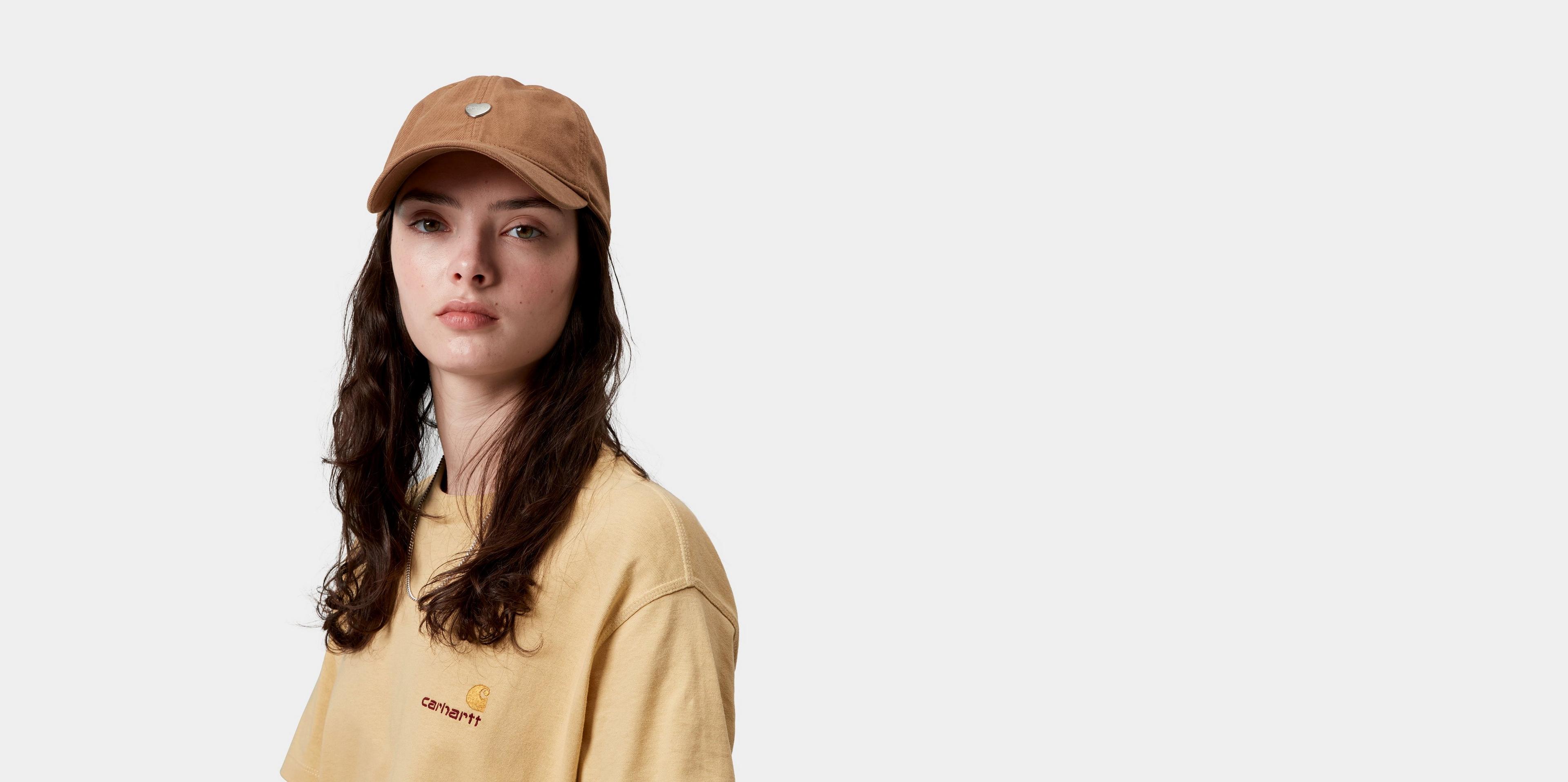 Carhartt WIP Heart Metal Cap, Hamilton Brown / Silver | Official Online ...