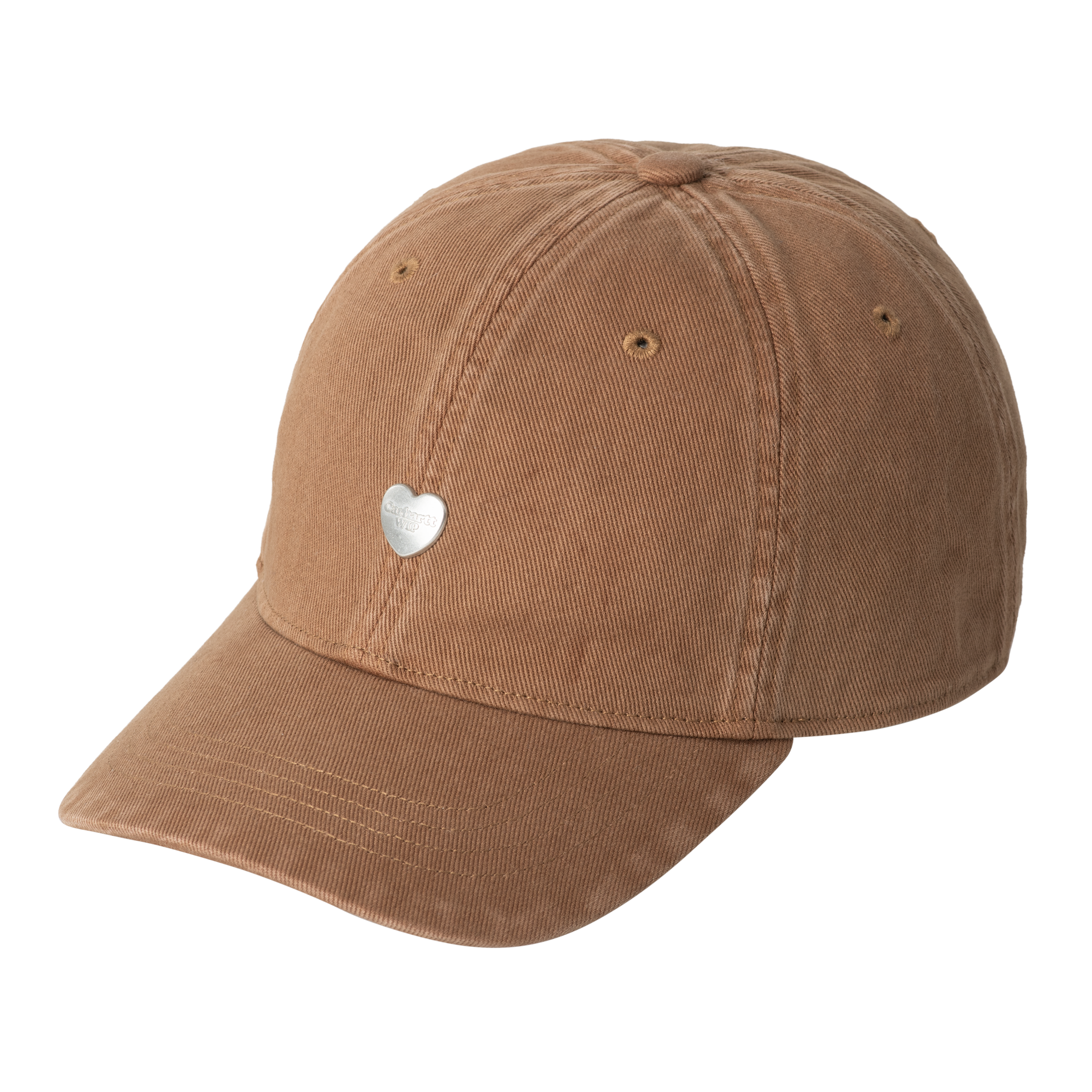 Carhartt WIP Heart Metal Cap, Hamilton Brown / Silver | Official Online ...