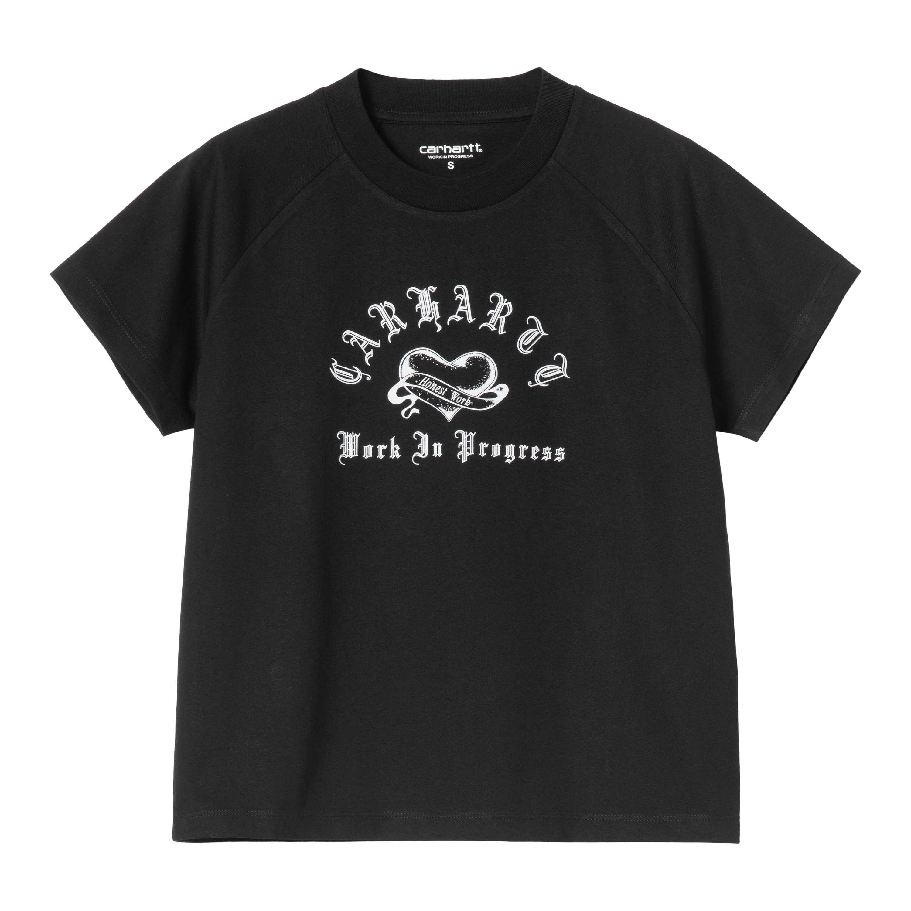 Carhartt WIP W' S/S Honest Work T-Shirt, Black / White | Official ...