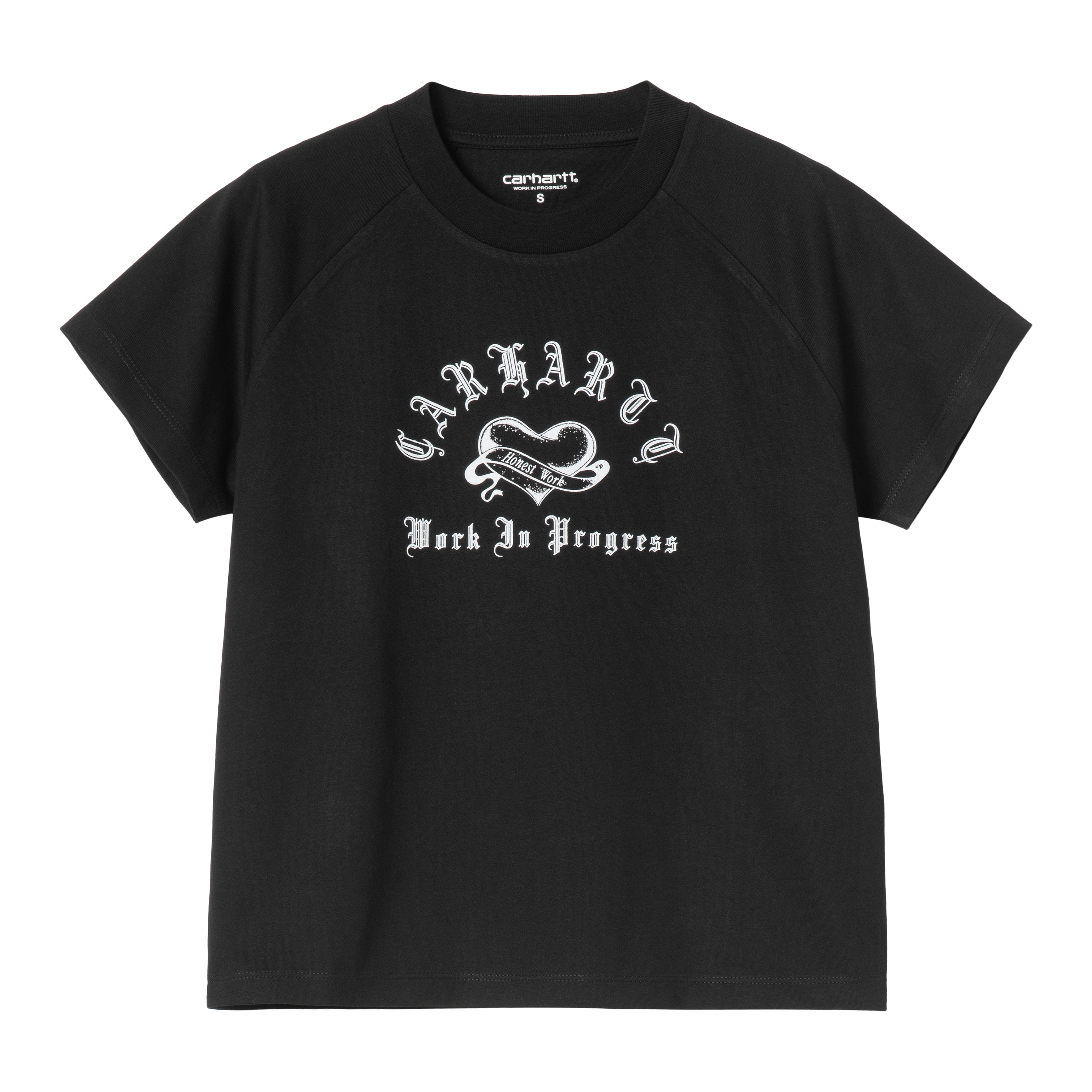 Carhartt WIP W' S/S Honest Work T-Shirt, Black / White | Official ...