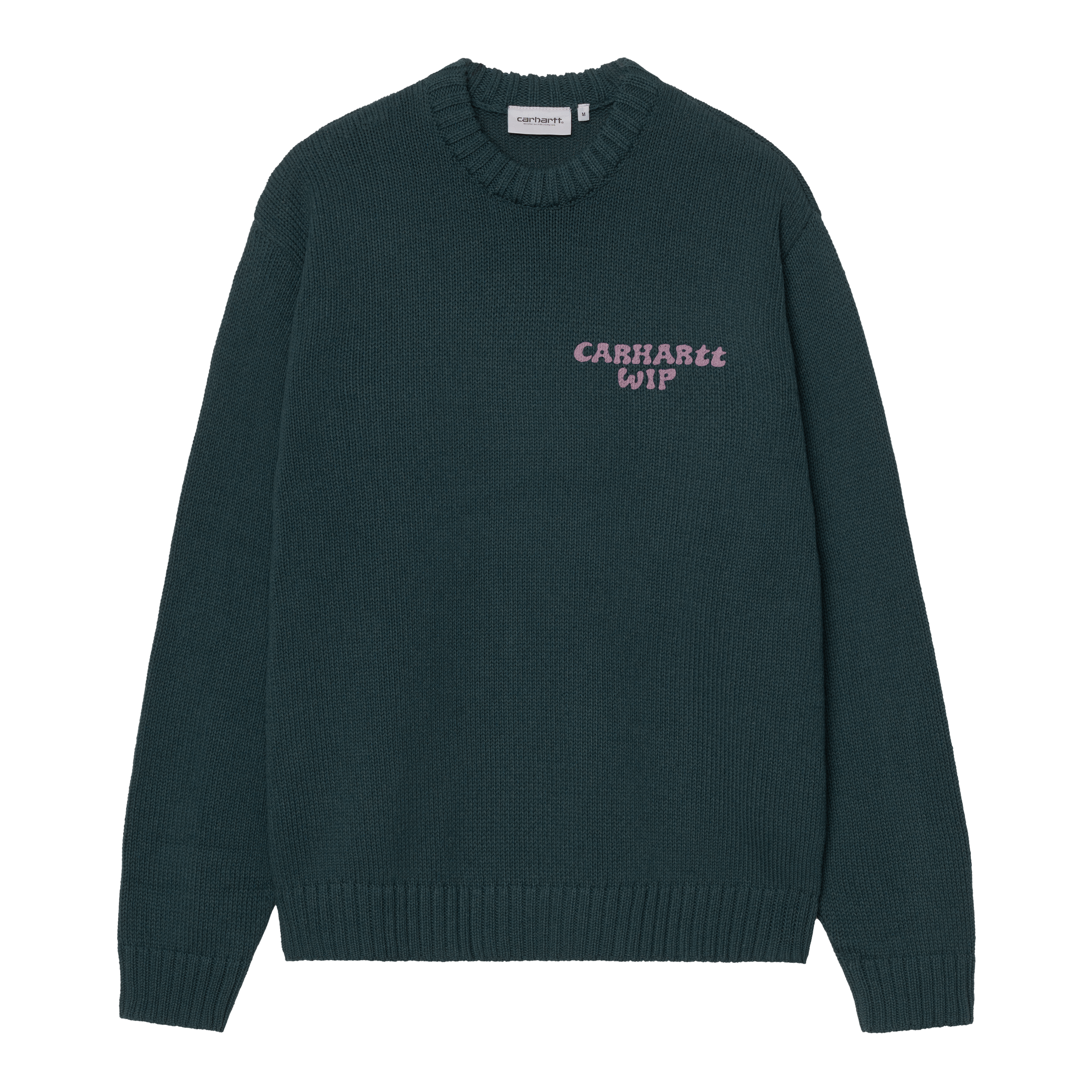 Carhartt WIP Helix Sweater, Deep Lagoon | Official Online Store