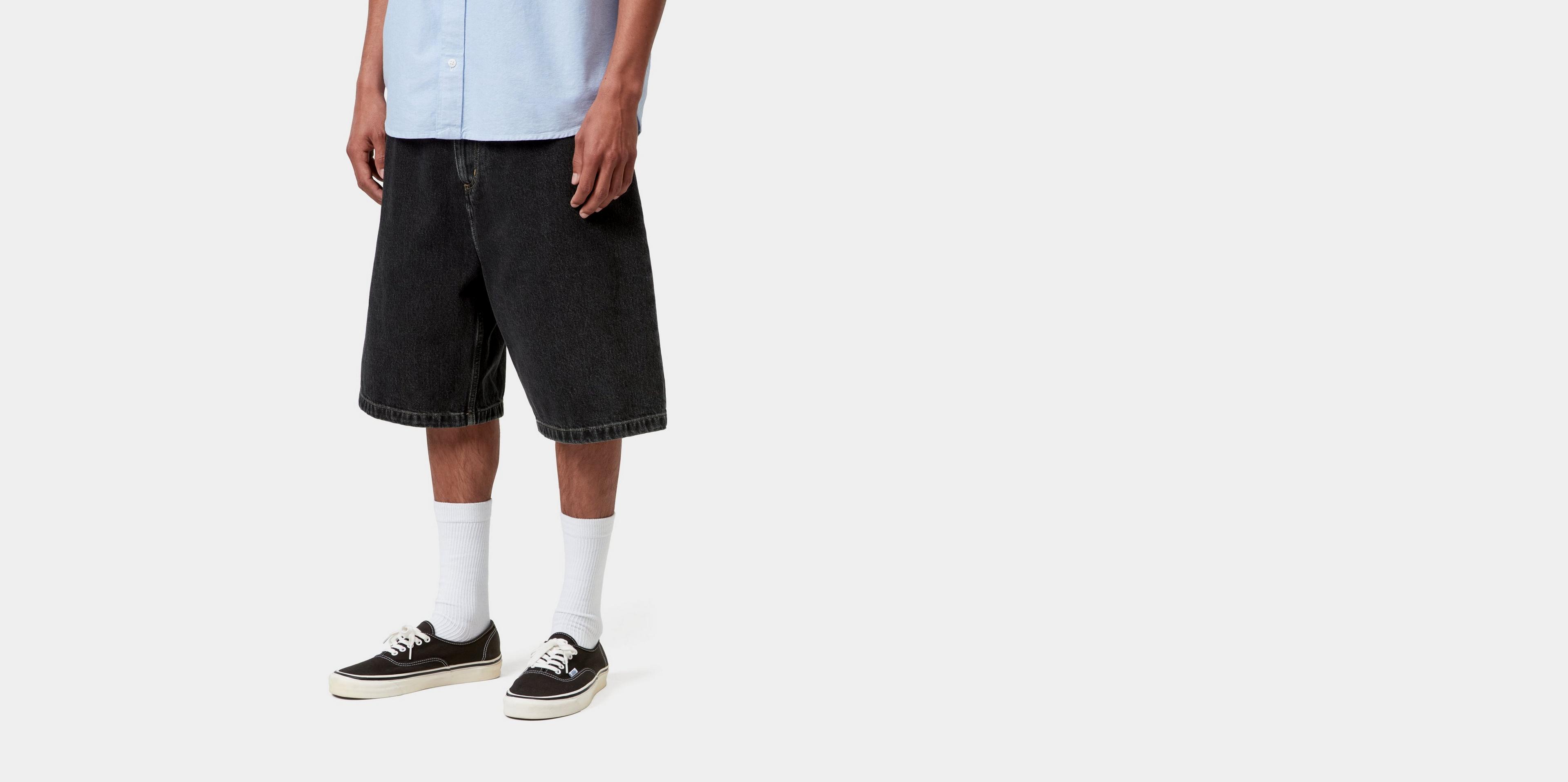 Carhartt WIP Brandon Short, Black | Official Online Store