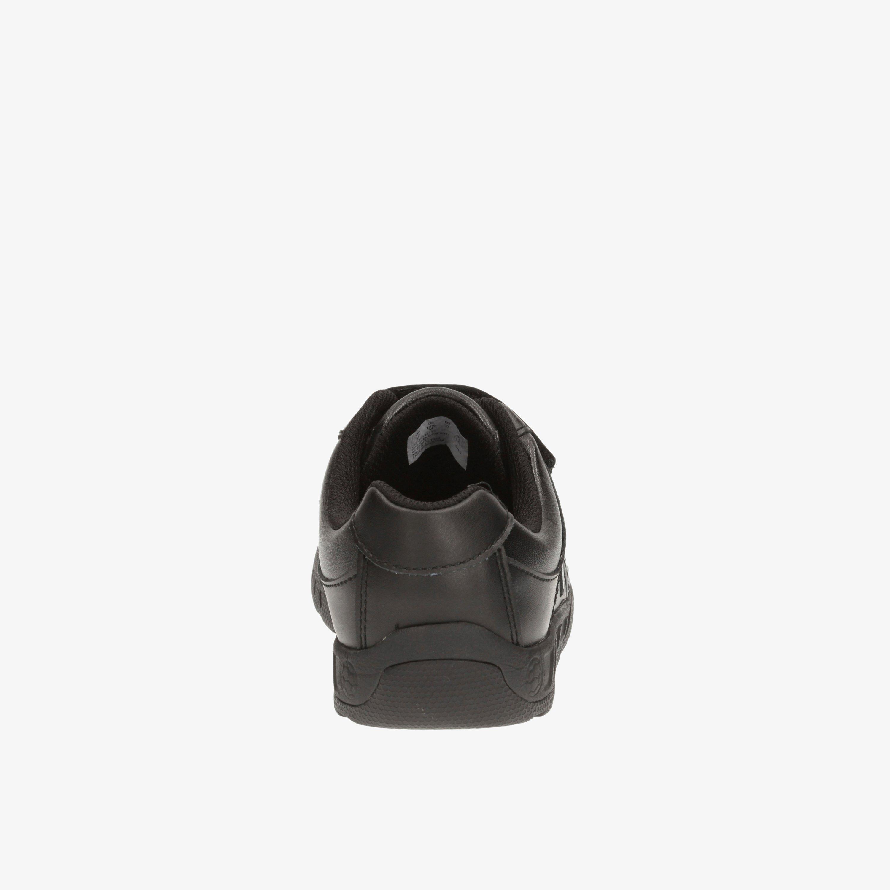 Boys Leader Play Kid Black Leather Shoes | Clarks Outlet