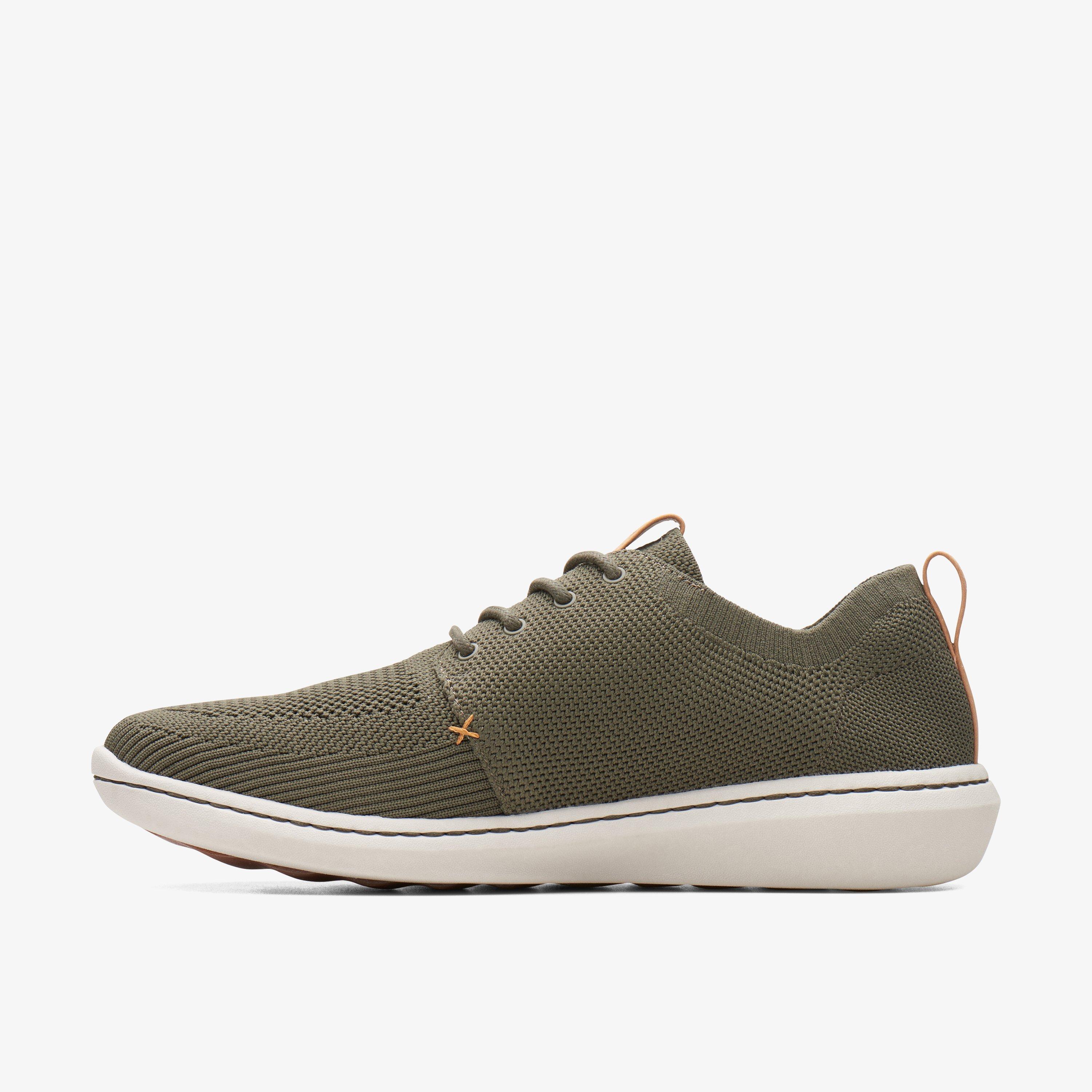 Heren Step Urban Mix Khaki Veterschoenen | Clarks