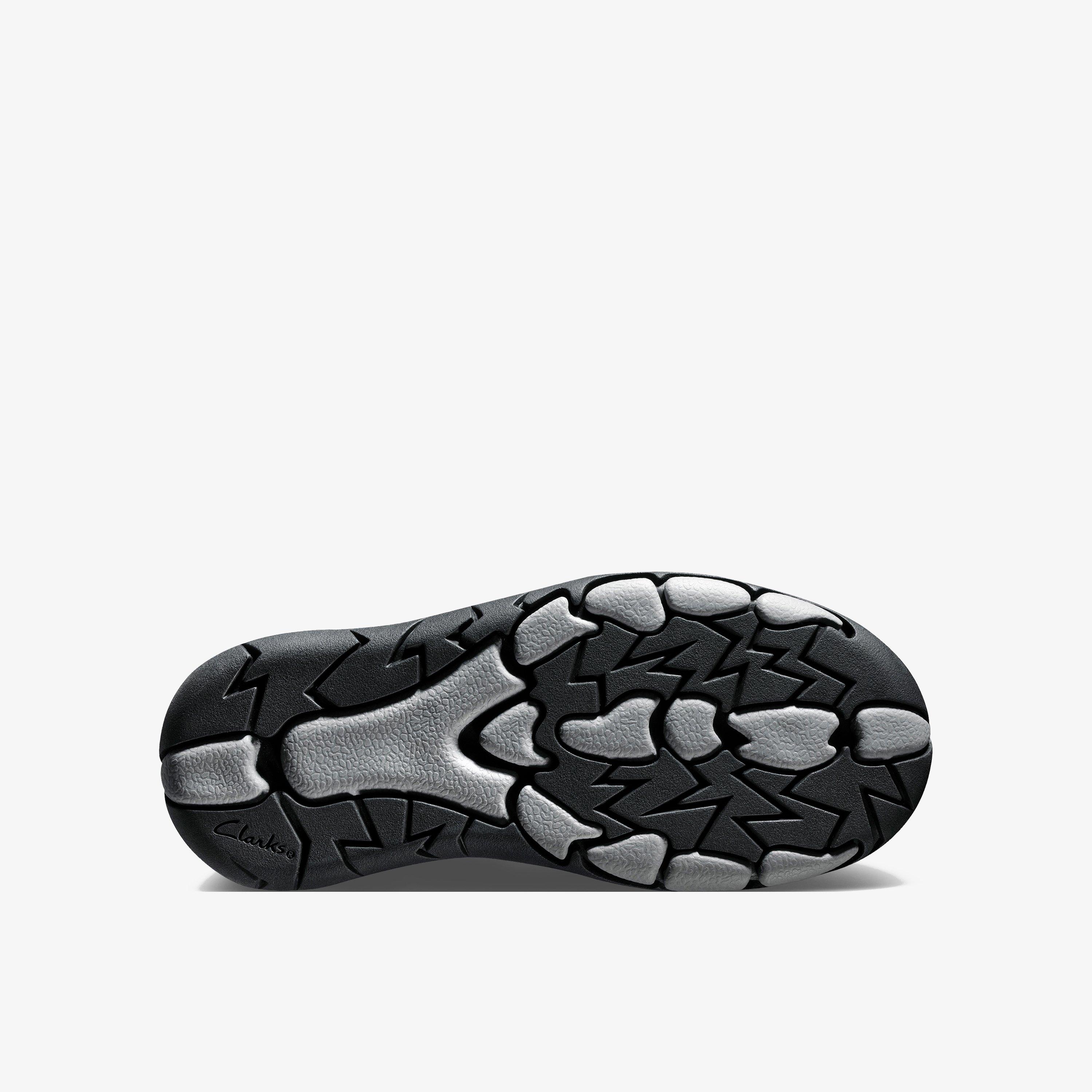 Boys Rex Pace Toddler Black Leather Shoes Riptape School Shoes | Clarks ...