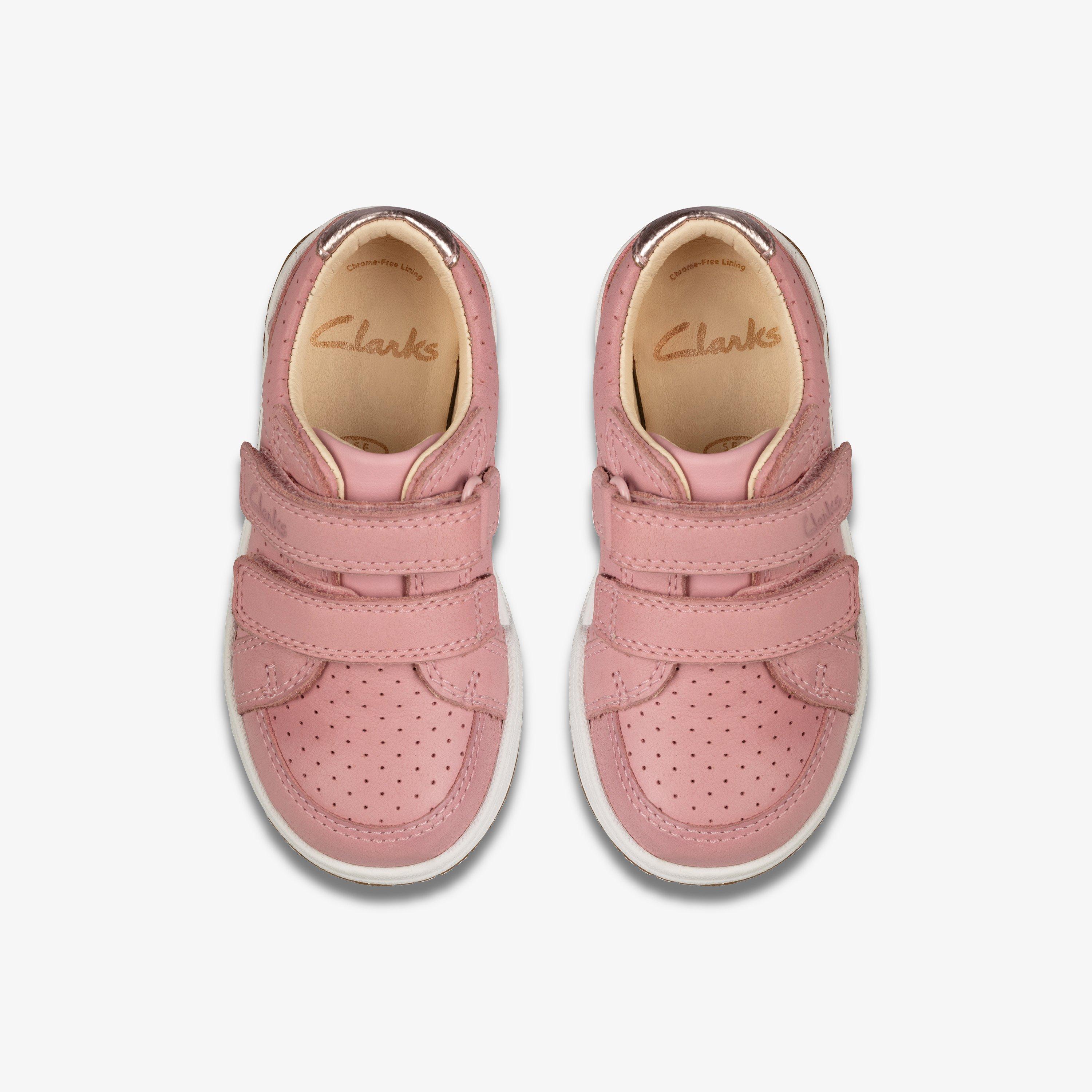 Girls Fawn Solo Toddler Light Pink Leather Shoes | Clarks