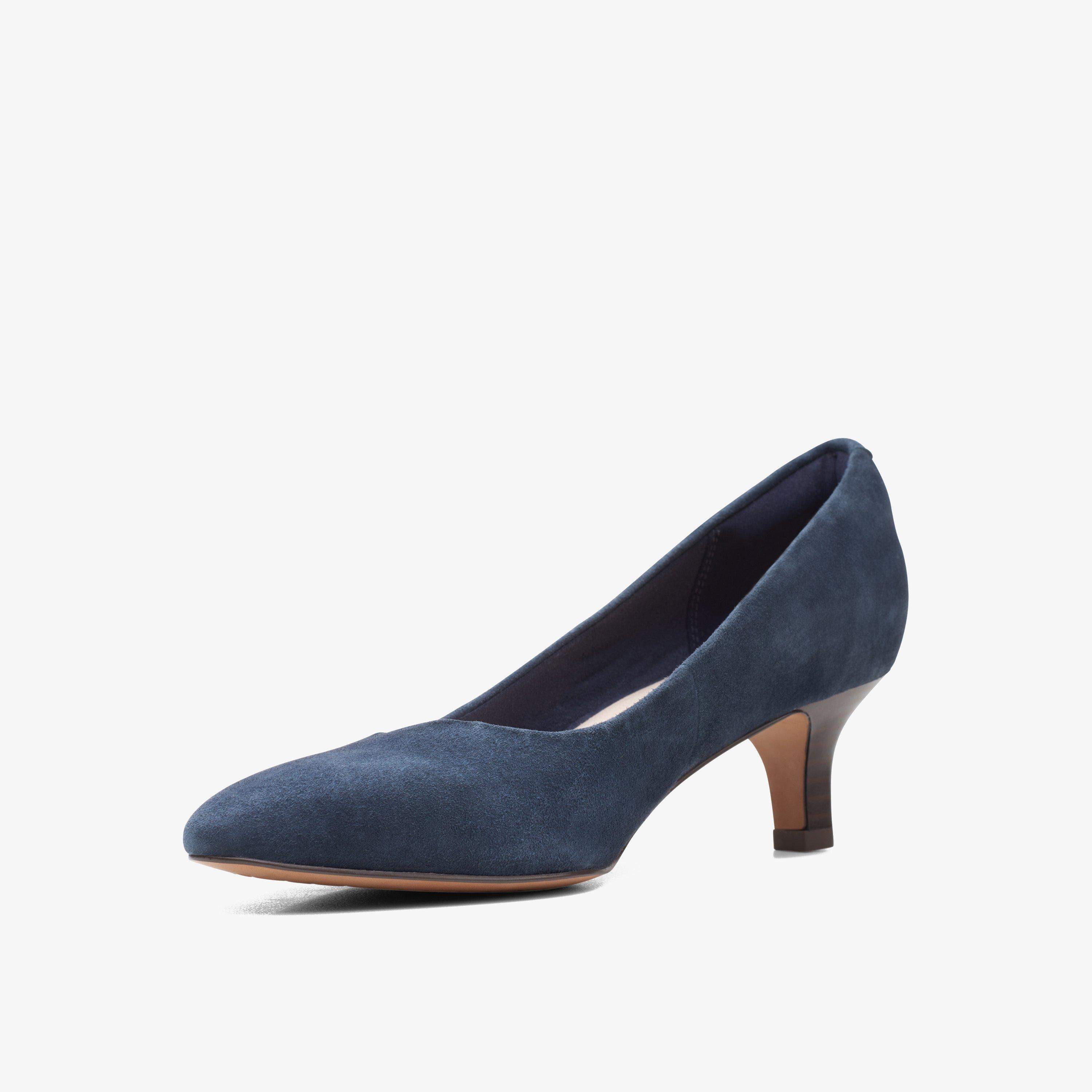 WOMENS Shondrah Jade Navy Suede Shondrah Jade | Clarks