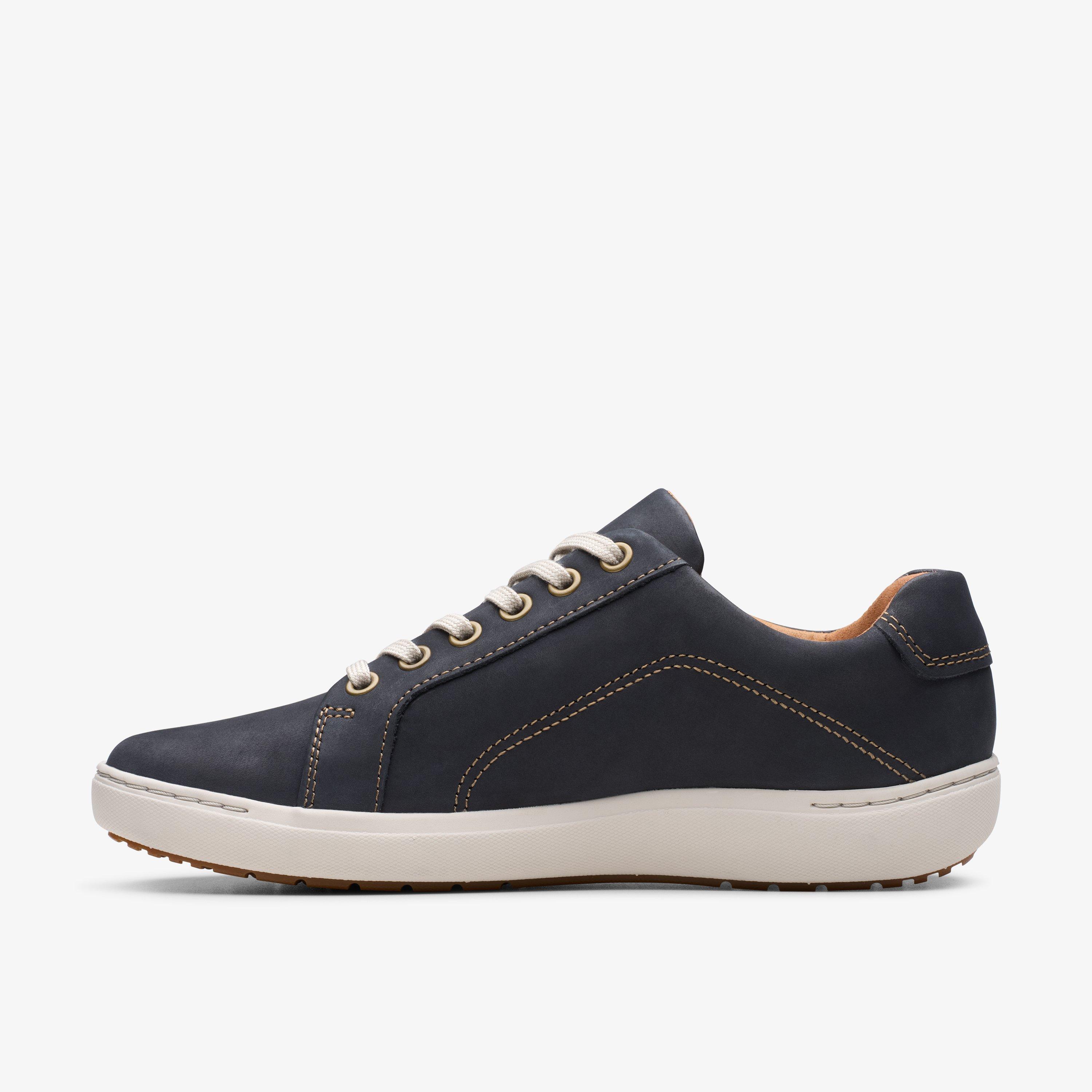 Women's Nalle Lace Navy Nubuck Sneakers | Clarks