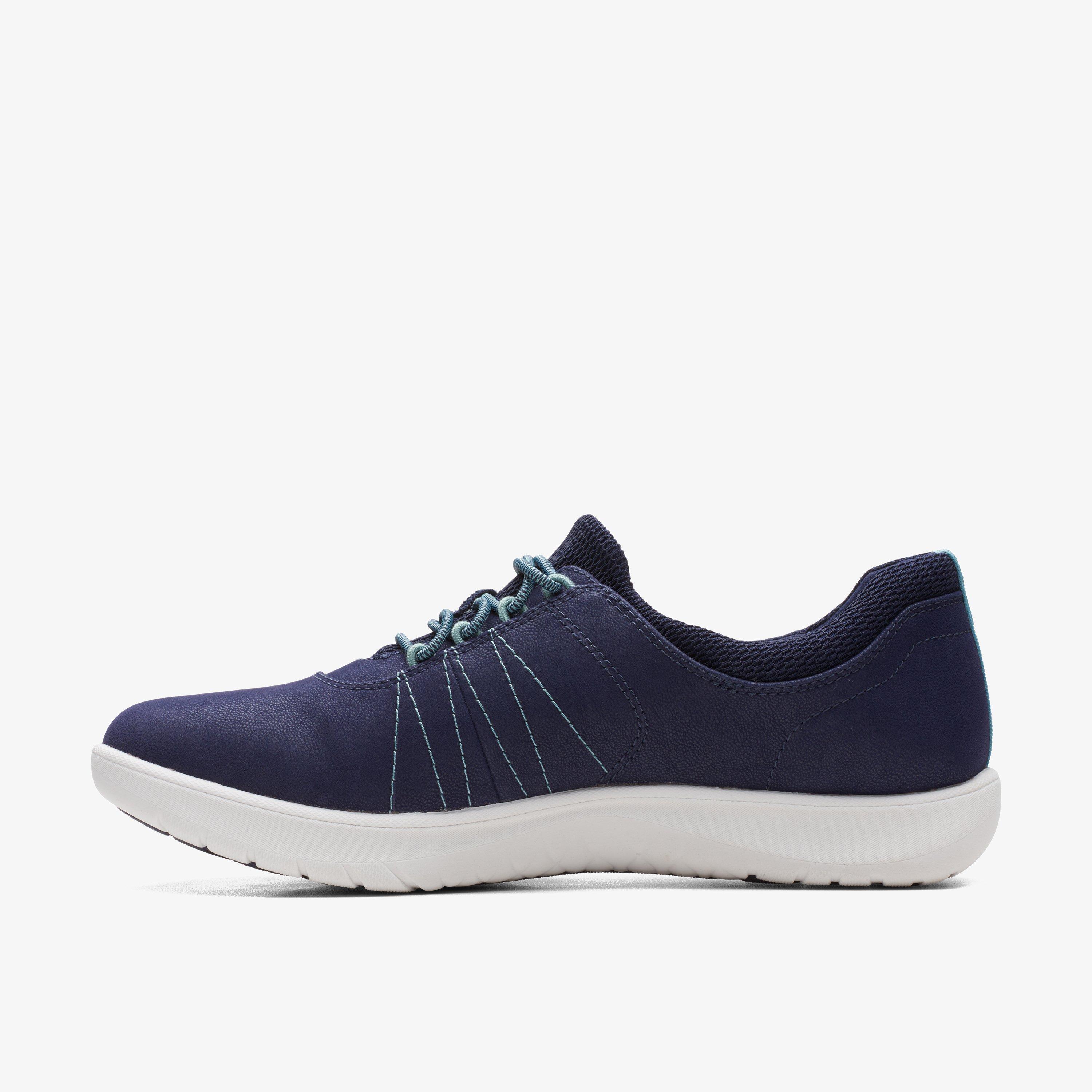 Womens Adella Stroll Dark Navy Shoes | Clarks Outlet