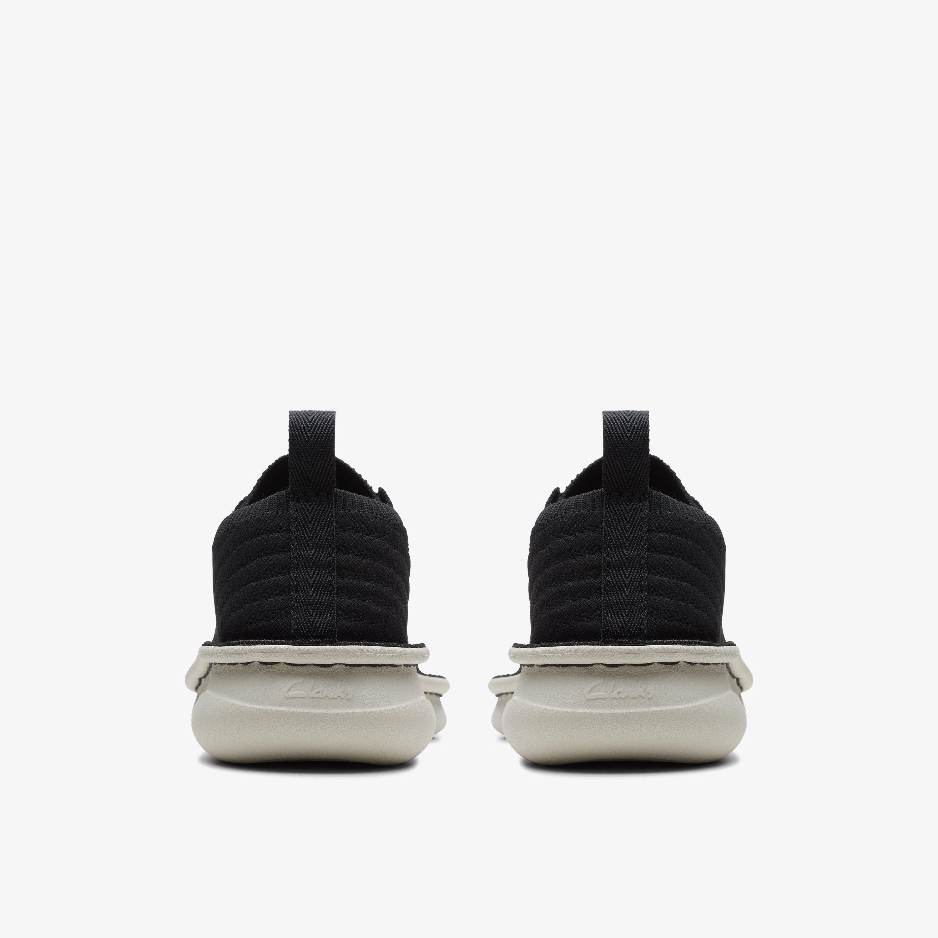 Womens Clarks Origin2 Black Knit Trainers | Clarks Outlet