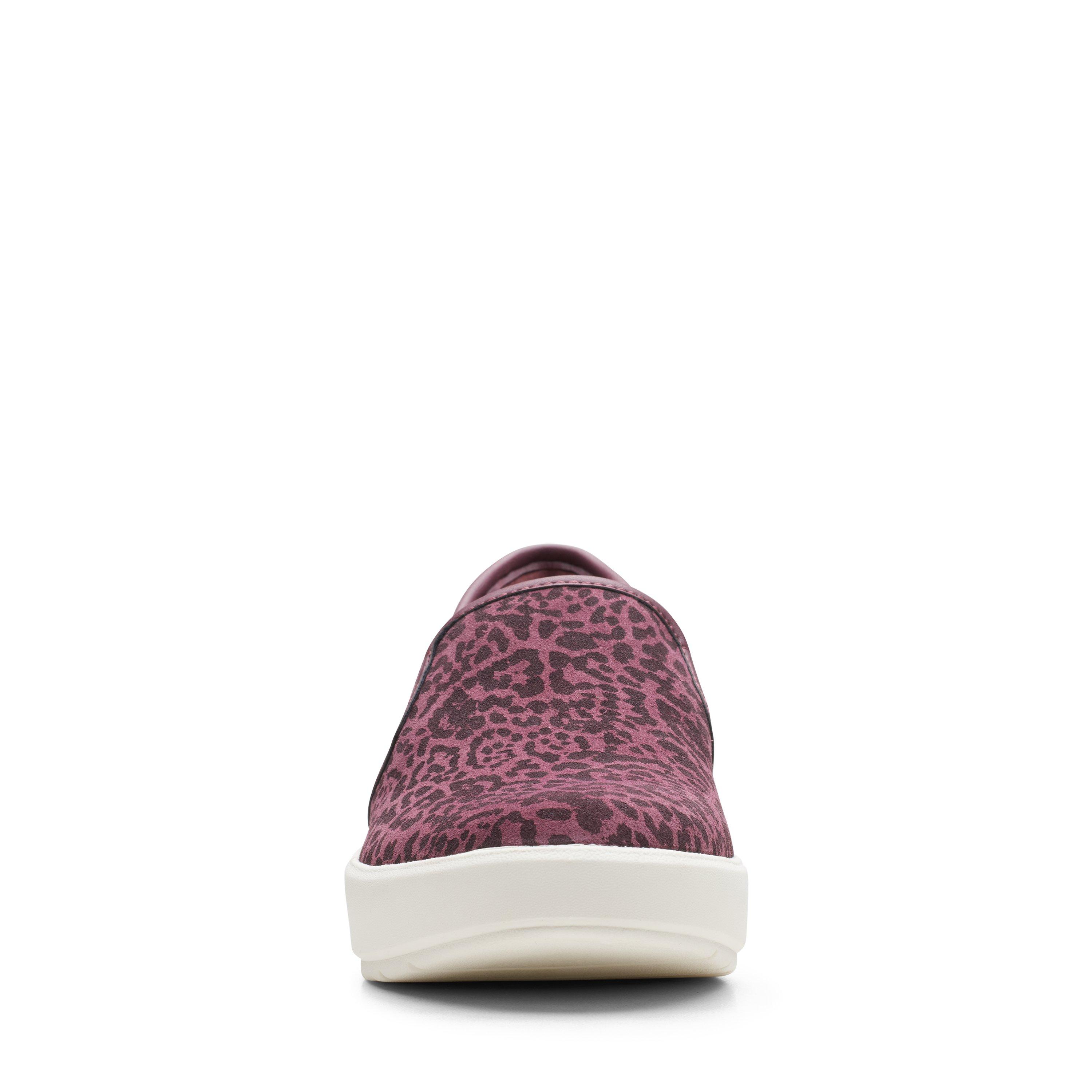 Clarks Womens Layton Petal Pink Suede Active Sneakers Shoes | eBay