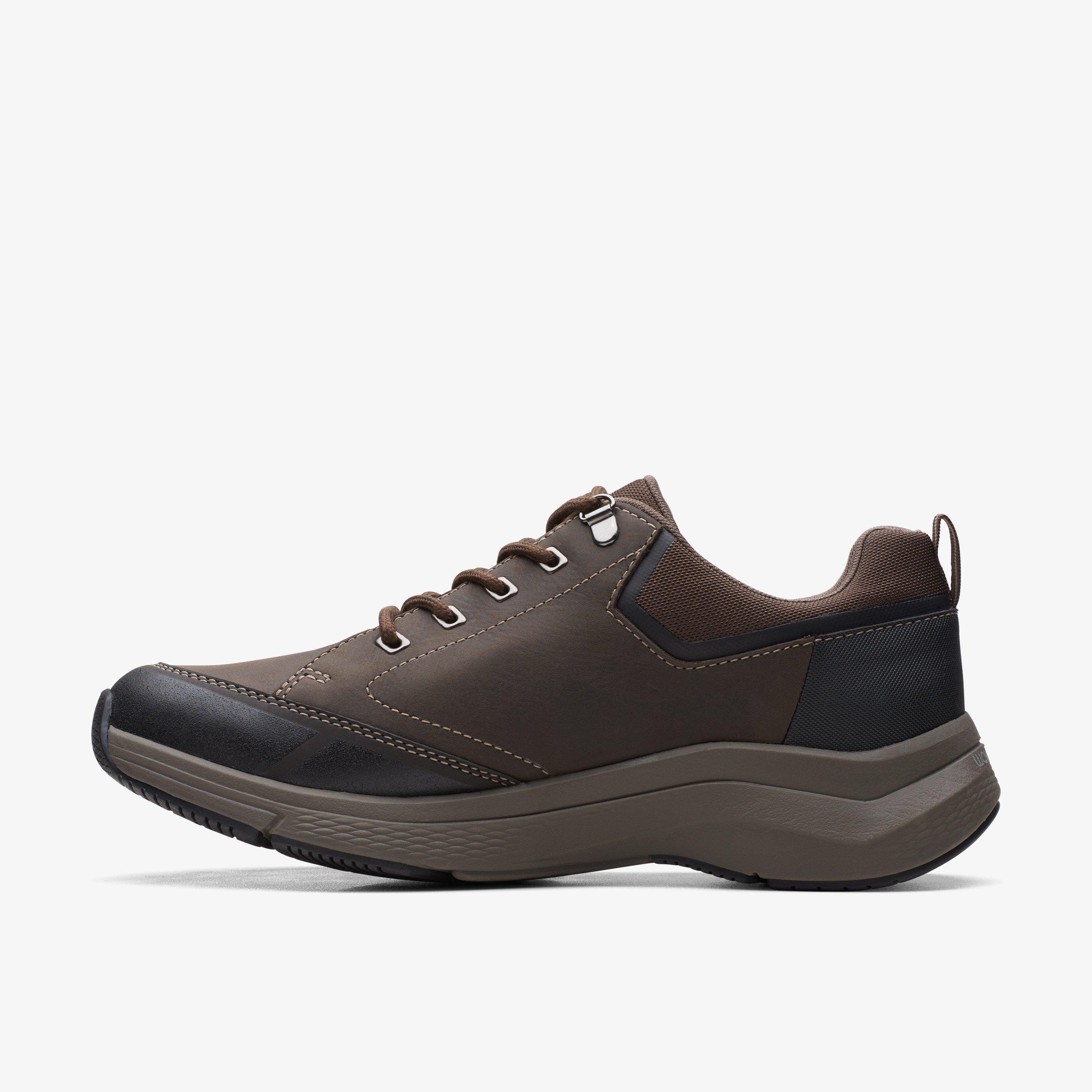 Mens Wave 2.0 Vibe Dark Brown Trainers, Walking Trainers | Clarks UK