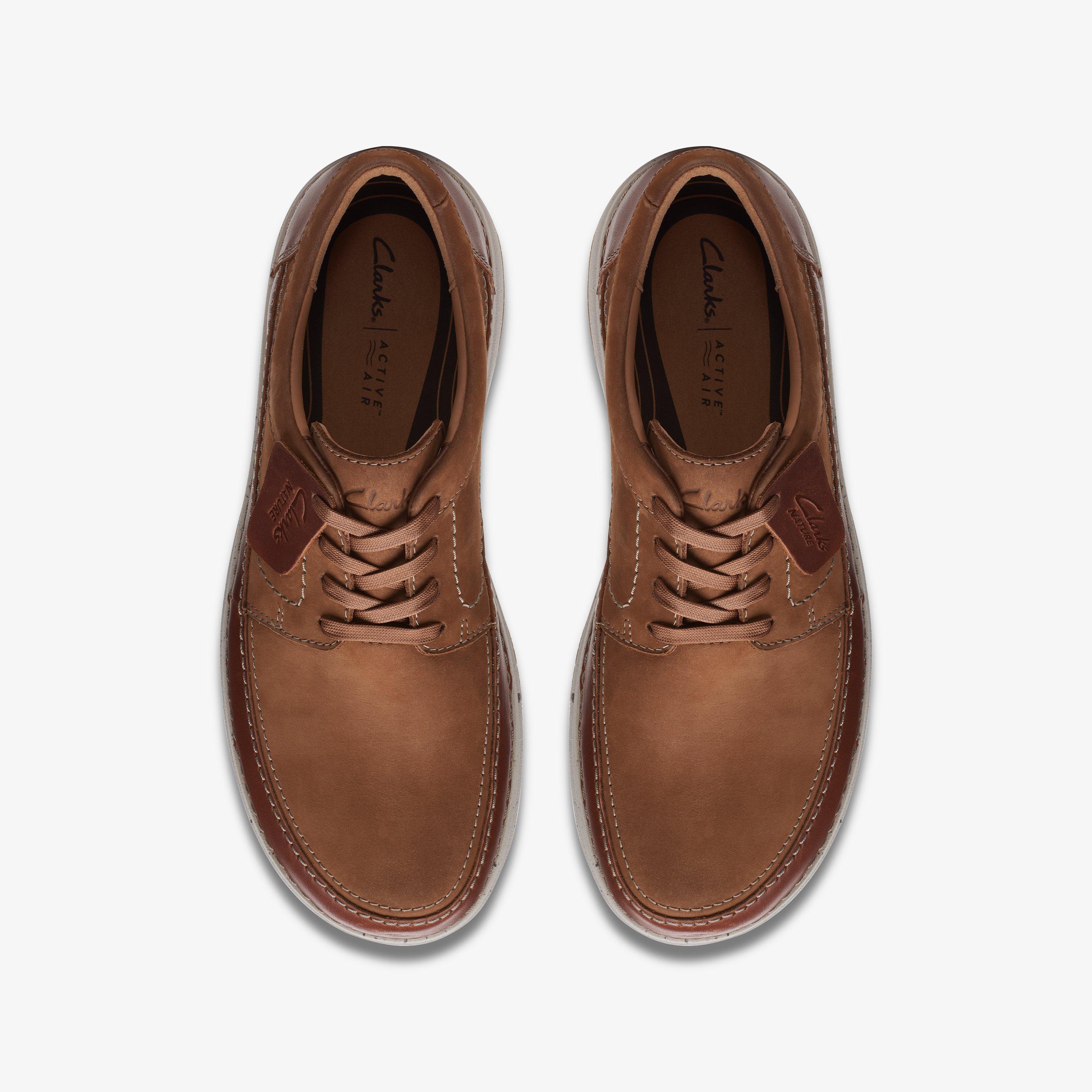 MENS Nature 5 Lo Dark Tan Combination Laces | Clarks Outlet