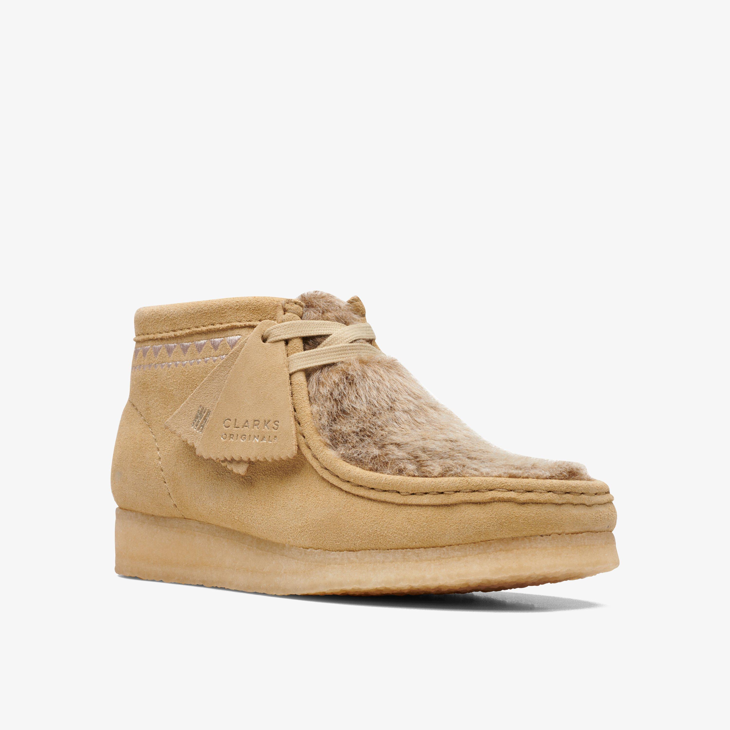 Bottes Wallabee pour Femmes Cheville Intérêt Tan Bottes Wallabee | Clarks
