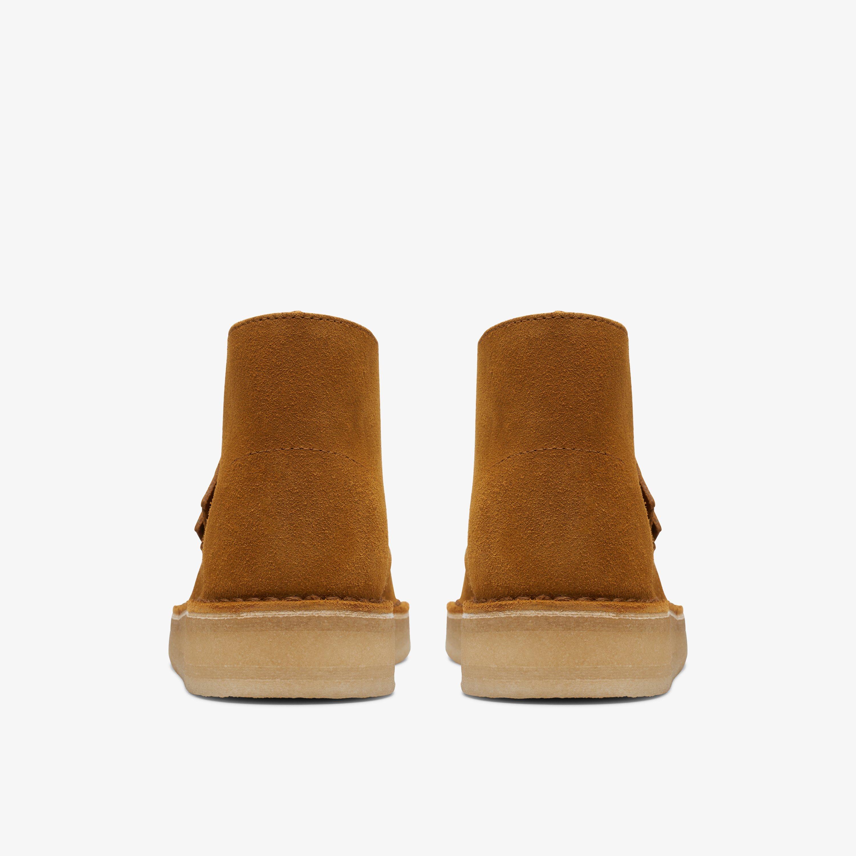 Botines de tobillo de ante musgo de roble para mujer Desert Coal | Clarks