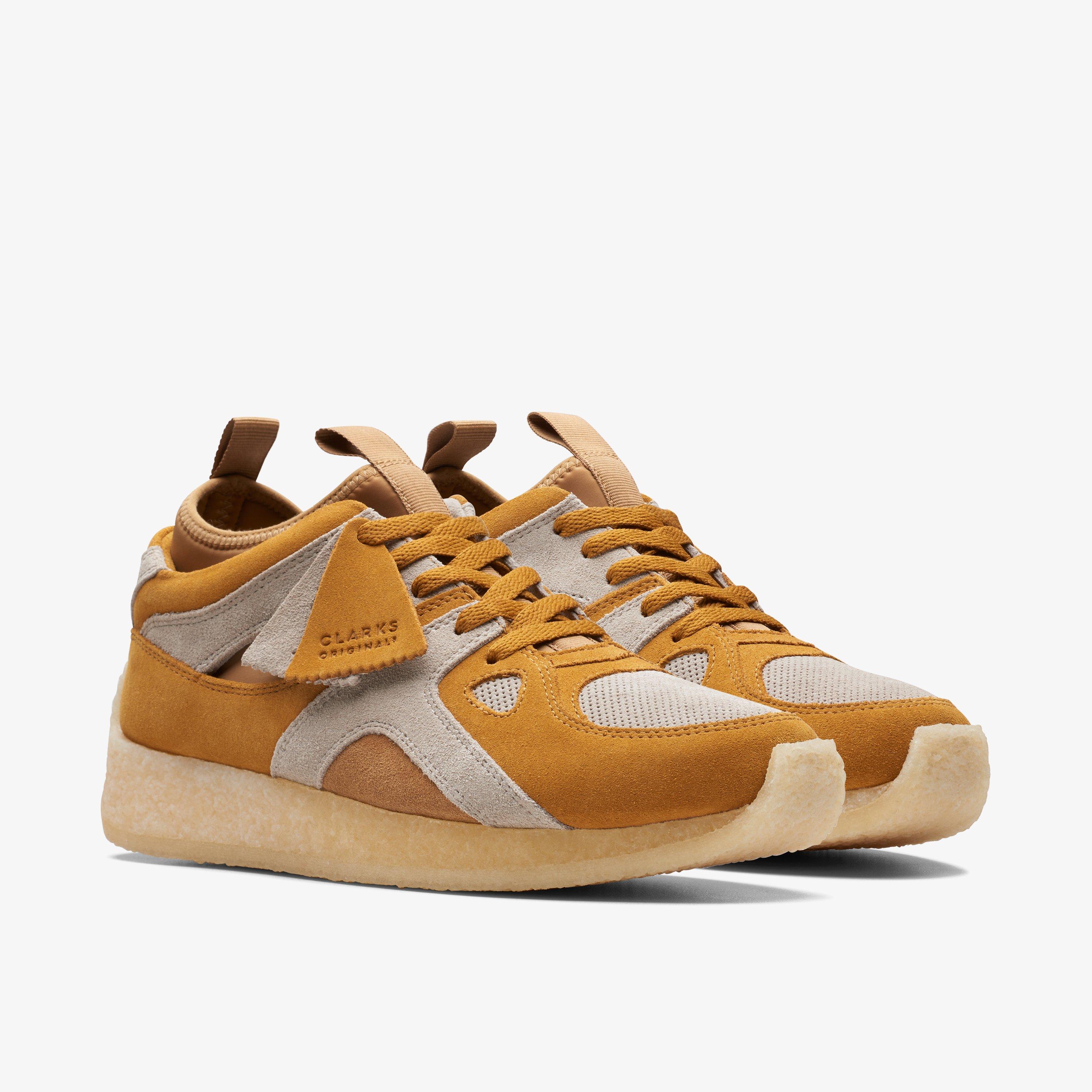 Unisex Breacon Light Brown Trainers | Clarks