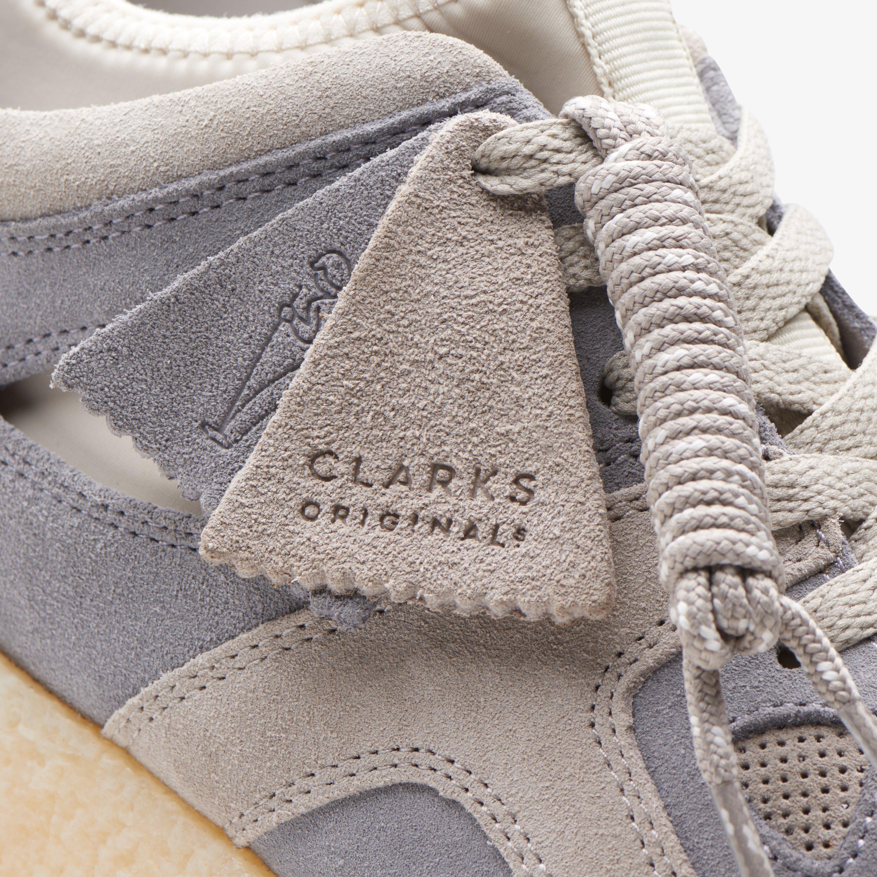 Unisex 8th St Breacon Grey Trainers | Clarks UK