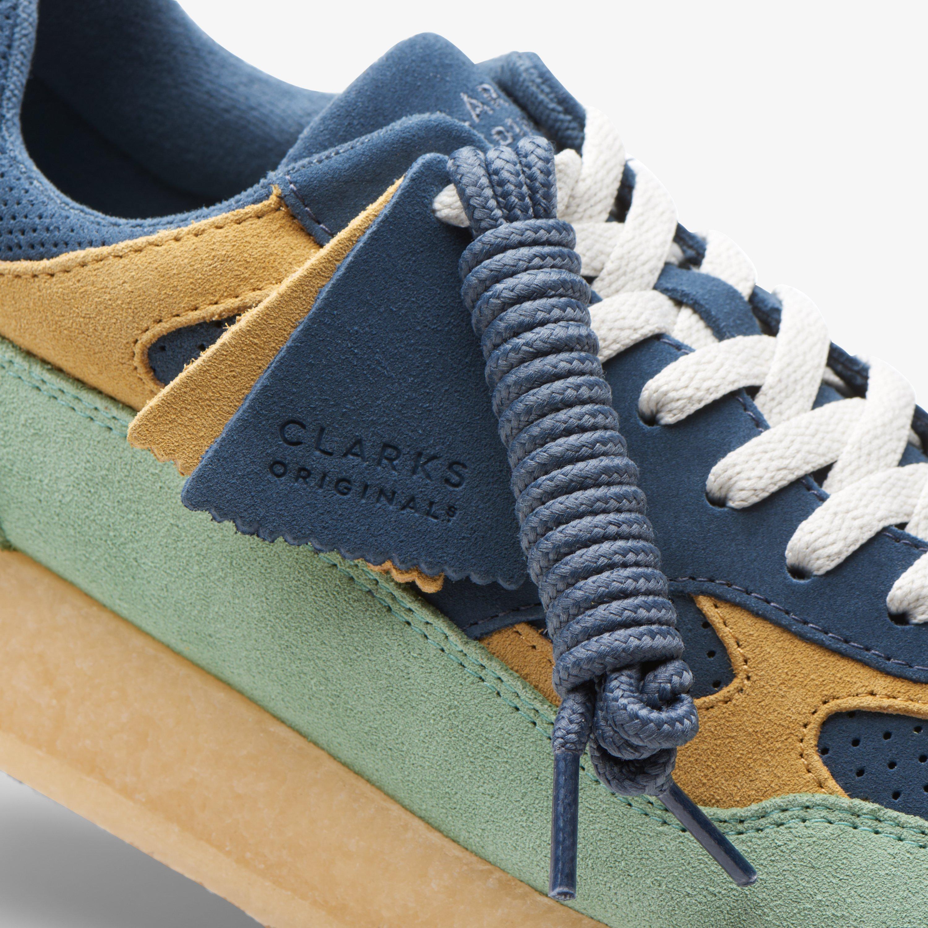 Mens, Womens, Unisex Lockhill Blue/Green Trainers | Clarks UK