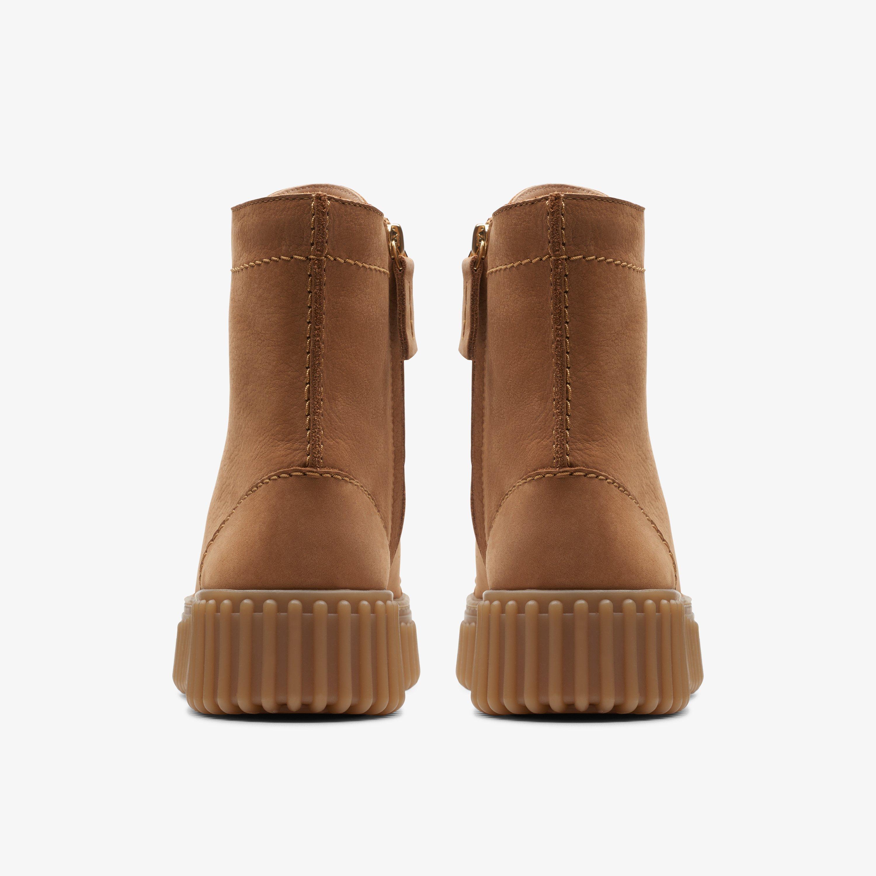 Womens Torhill Rise Light Tan Nubuck Ankle Boots, Lace Up, Torhill ...