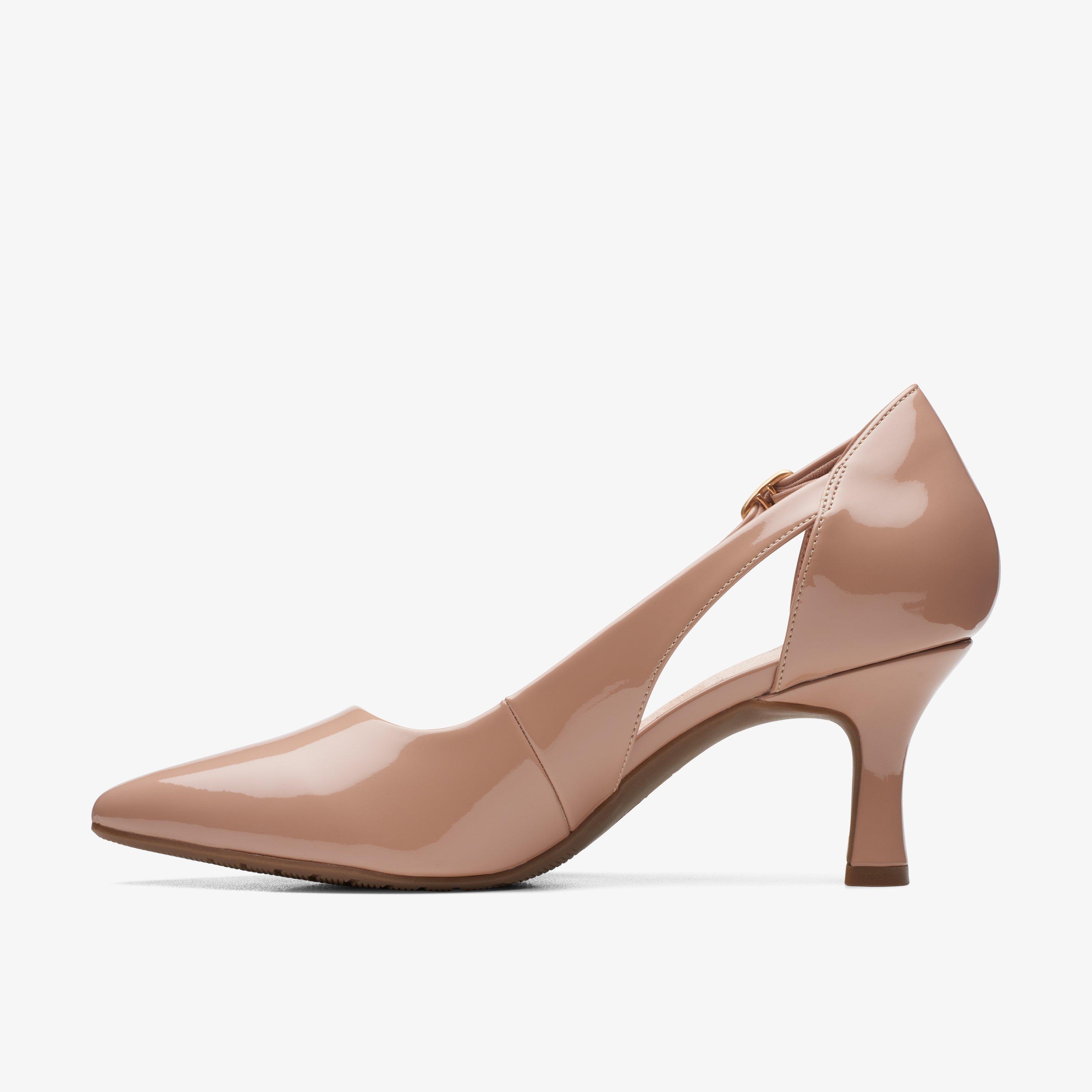 WOMENS Kataleyna Rae Praline Patent High Heels | Clarks US