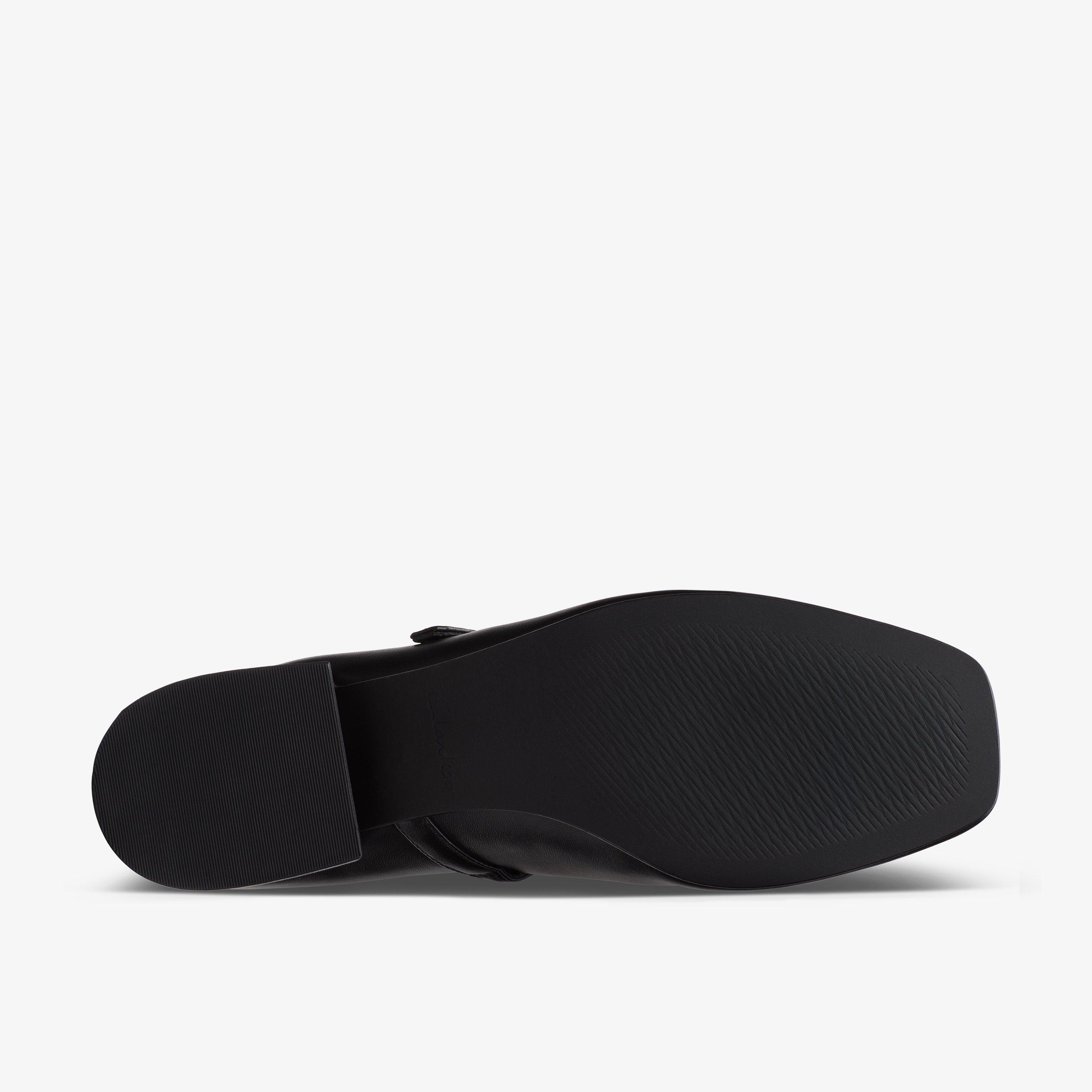 Zapatos de Mujer Seren 30 Buckle de Cuero Negro tipo Mary Jane | Clarks