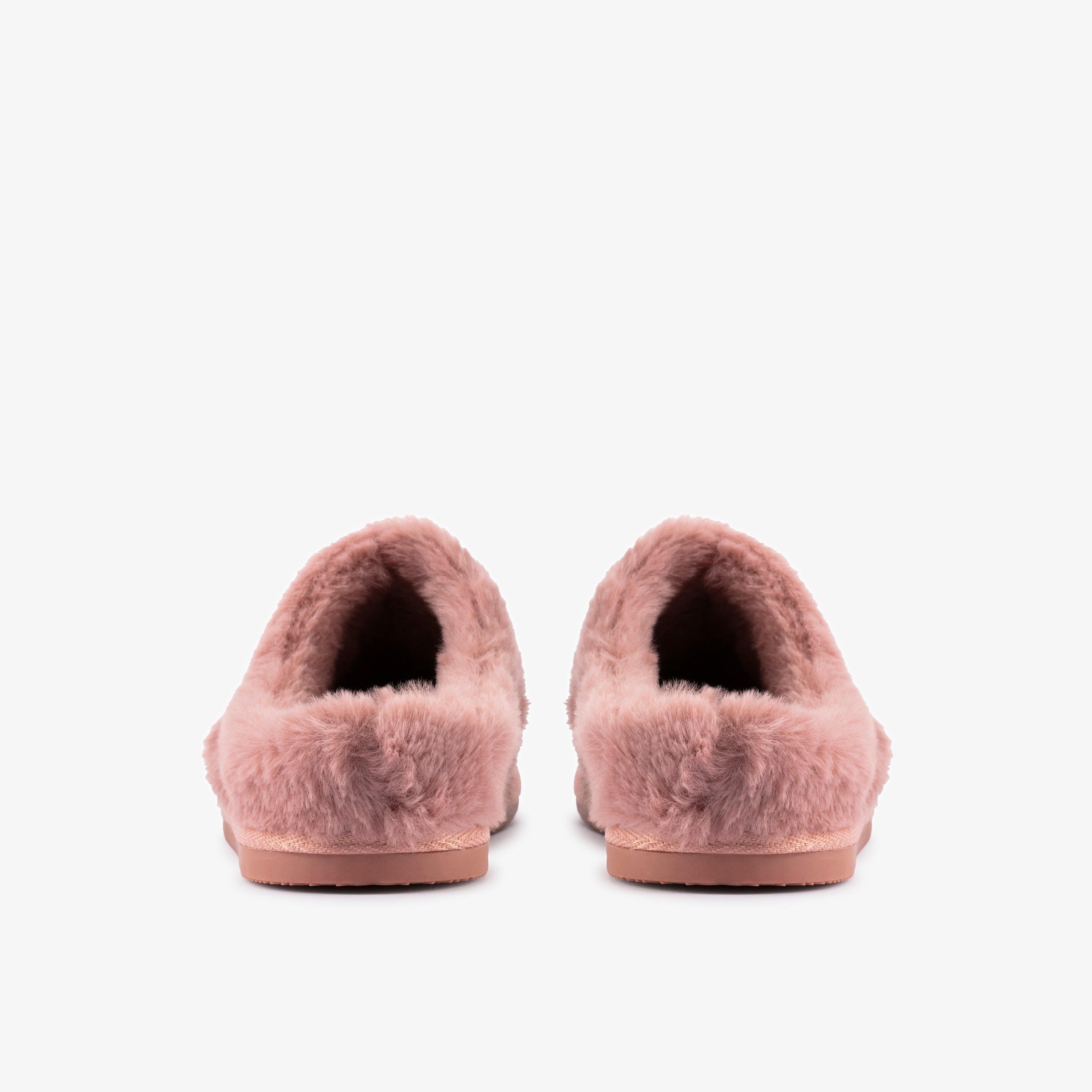 Womens Bundle Soft Rose Slippers | Clarks Outlet