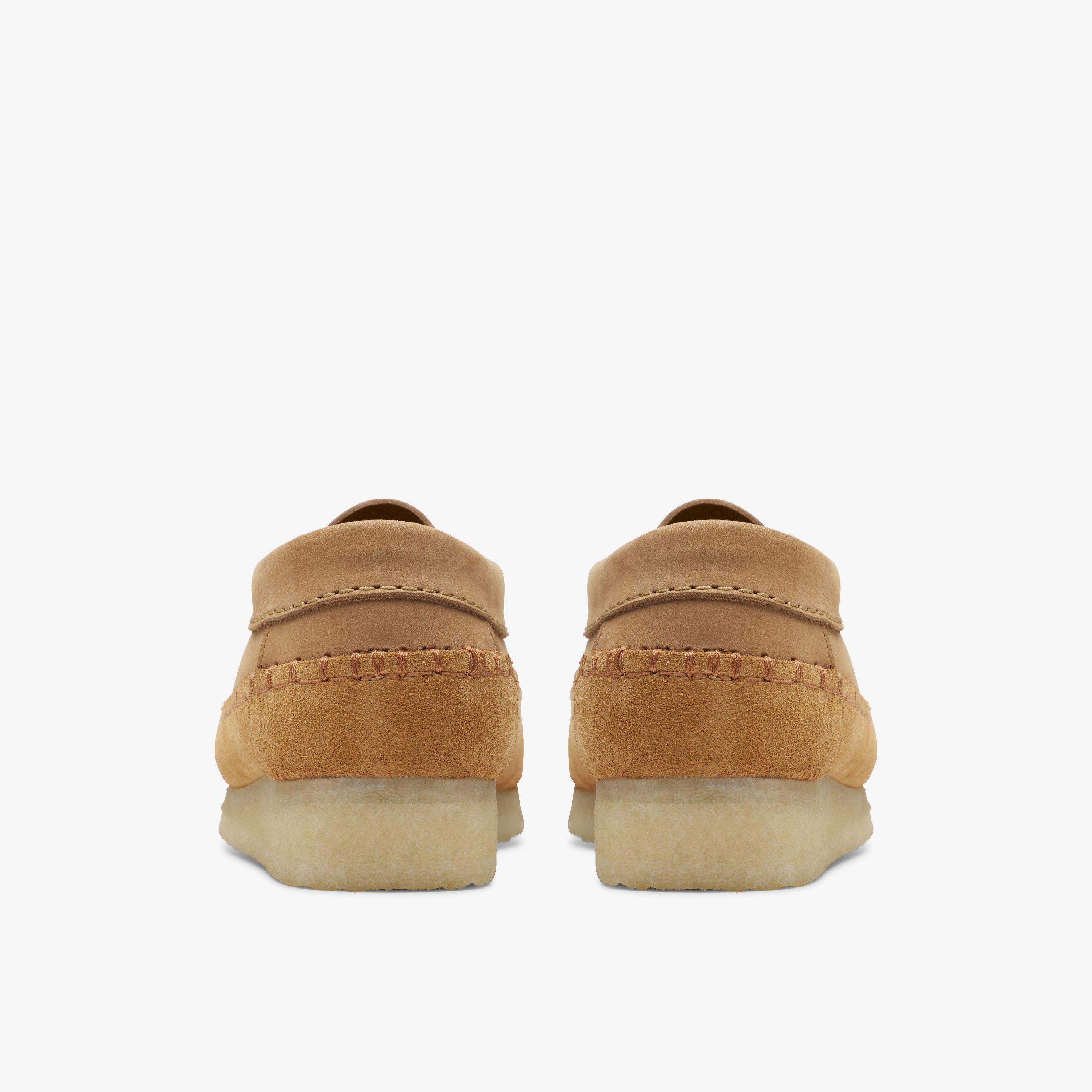 Mocassins en daim marron pour femmes | Clarks